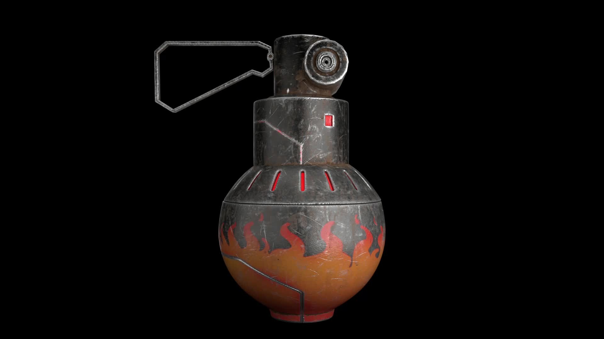 ArtStation - incendiary grenade 3D model