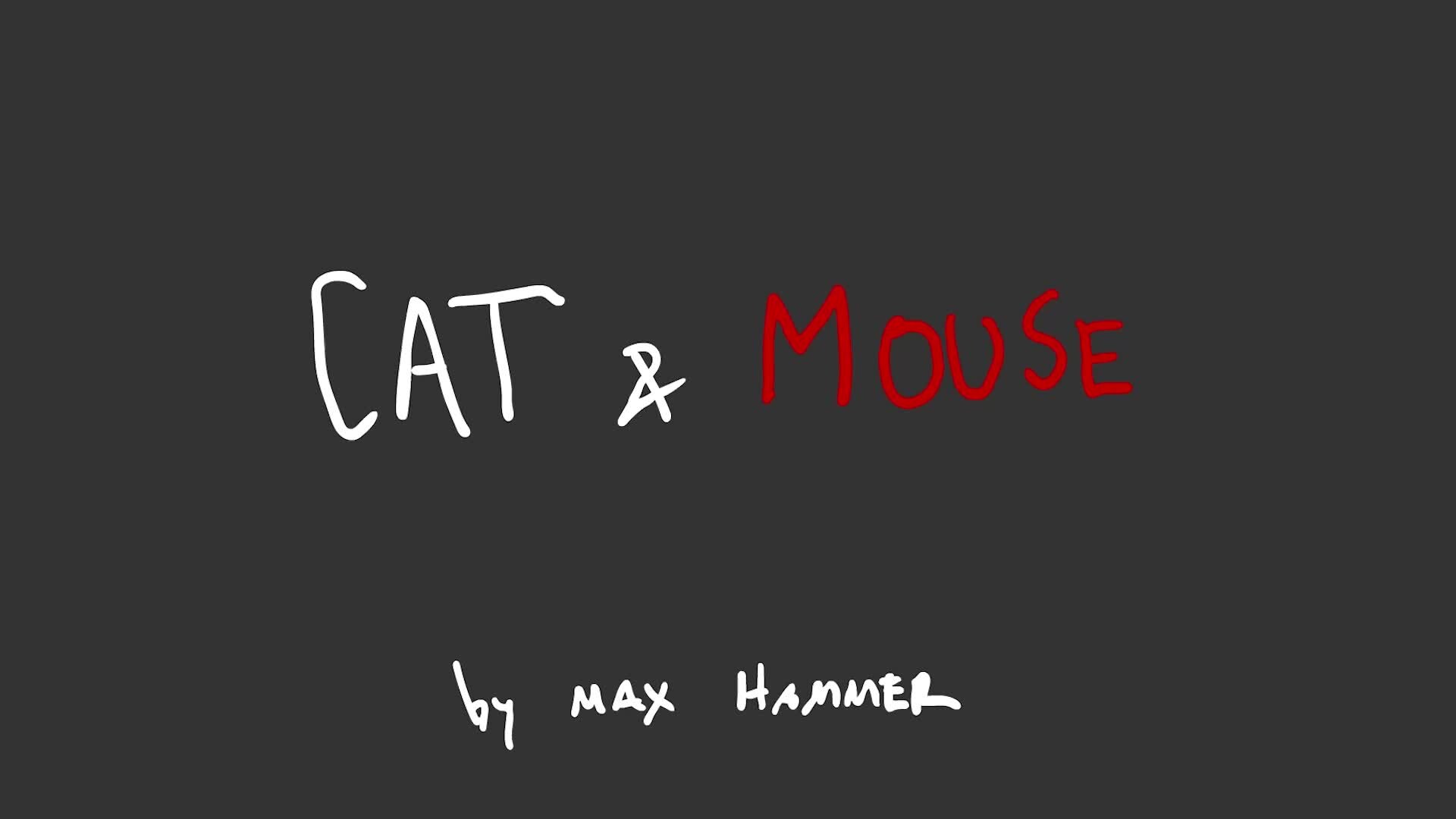 ArtStation - 'Cat & Mouse' - ANI 230 Final Animation [Adobe Animate]