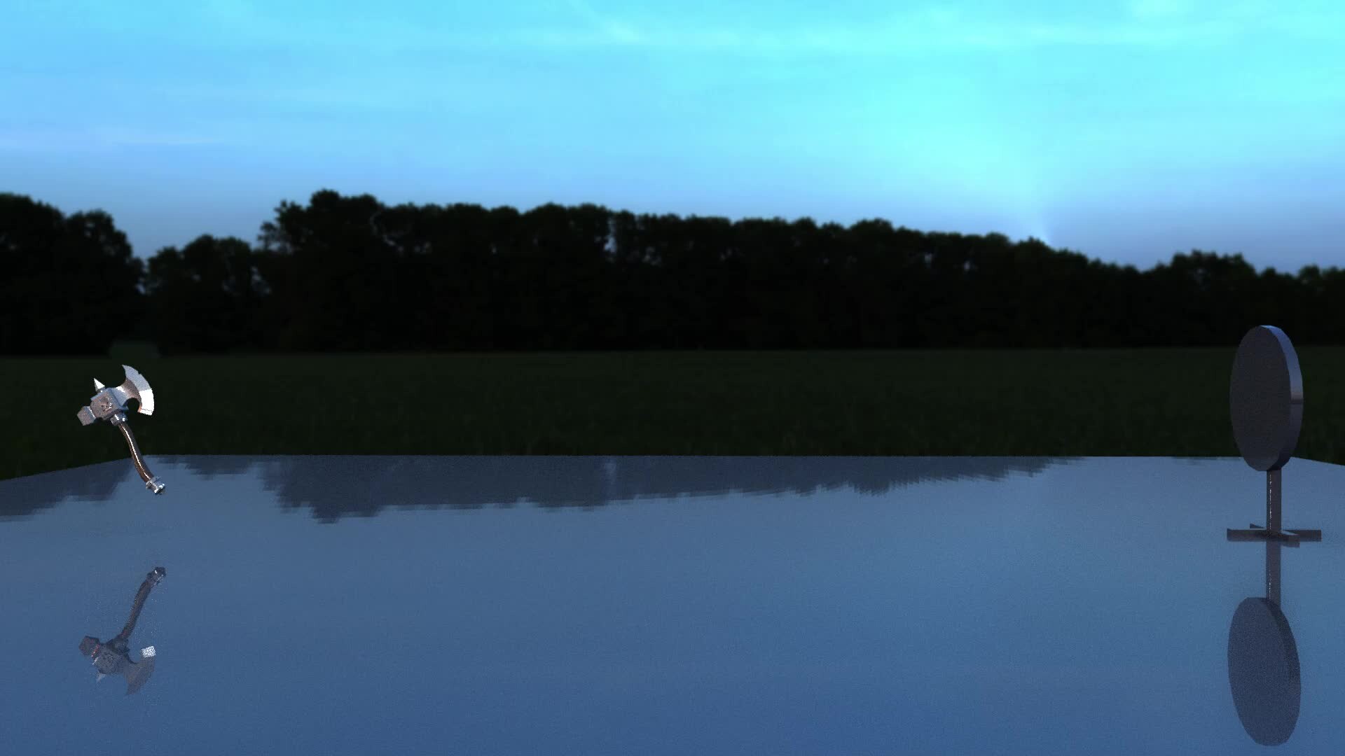 ArtStation - Axe Throw Animation