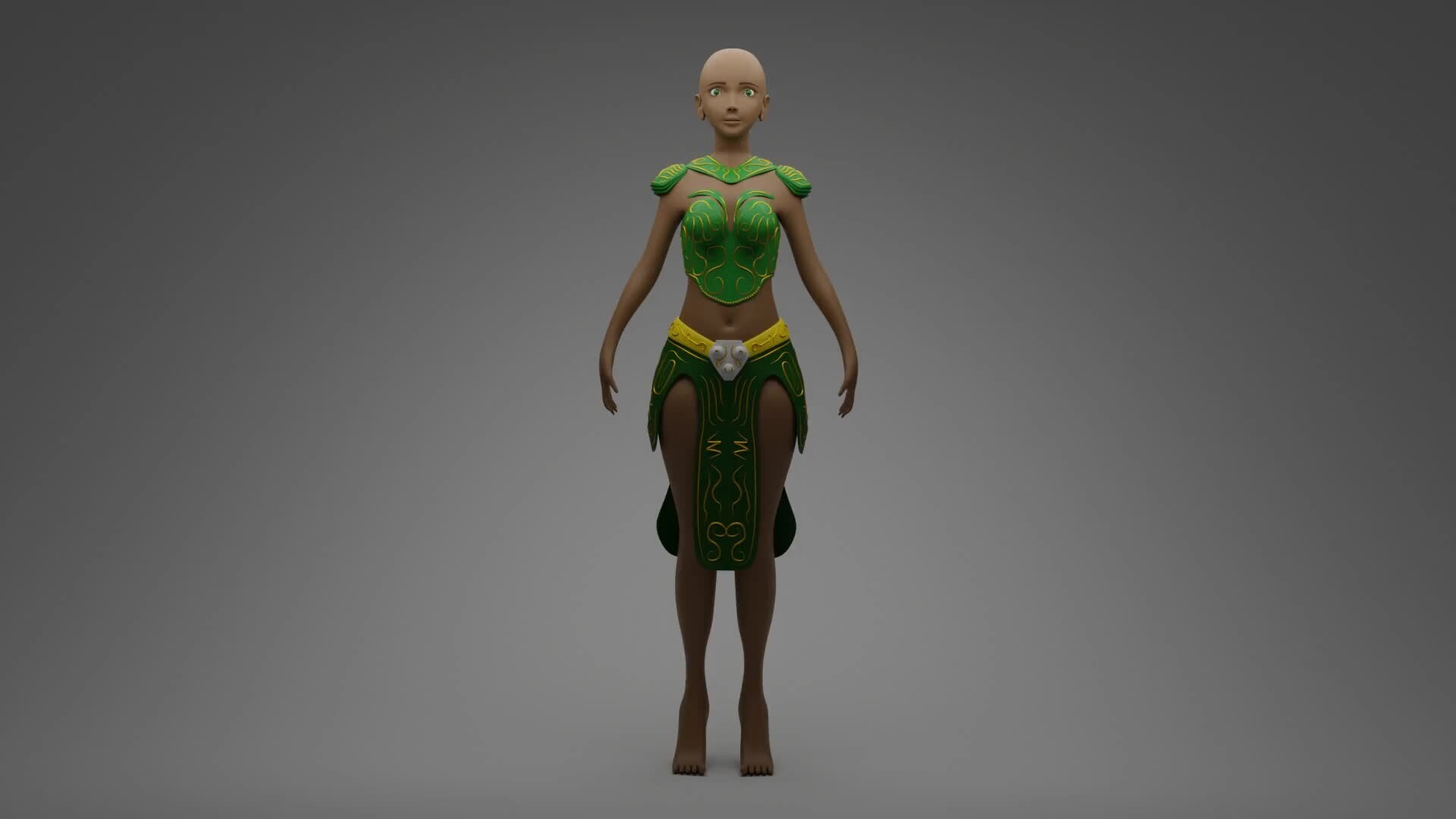 ArtStation - Blender Character Model