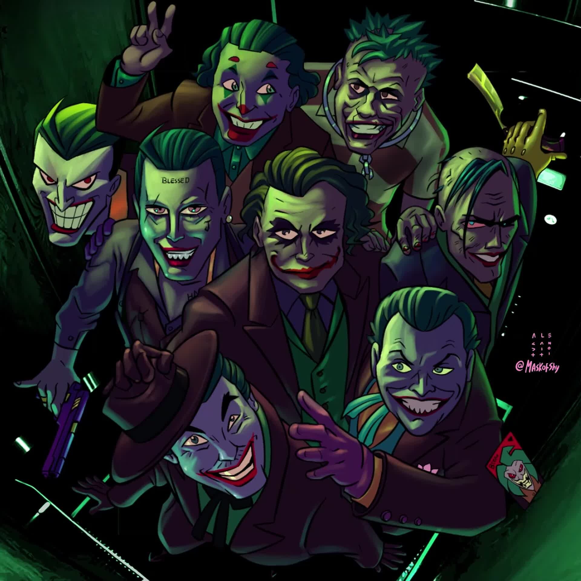 ArtStation - Smells like Clown Spirit - Joker Elevator