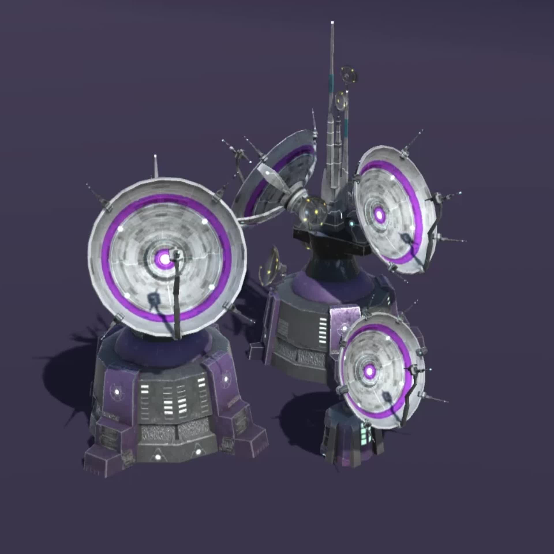 ArtStation - Sci Fi Buildings - "Intertellar Space Genesis"