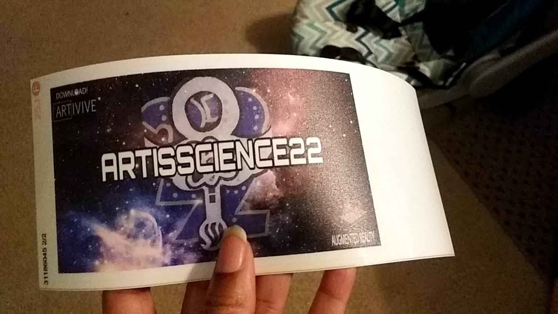 ArtStation - Augmented Reality Sticker