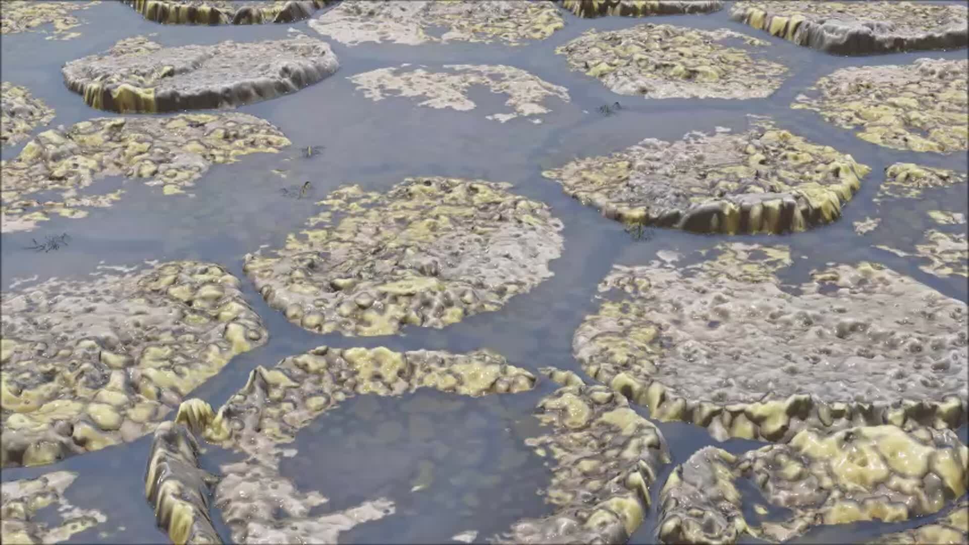 ArtStation - Texture- Rocks in the water/Substance 3D Designer