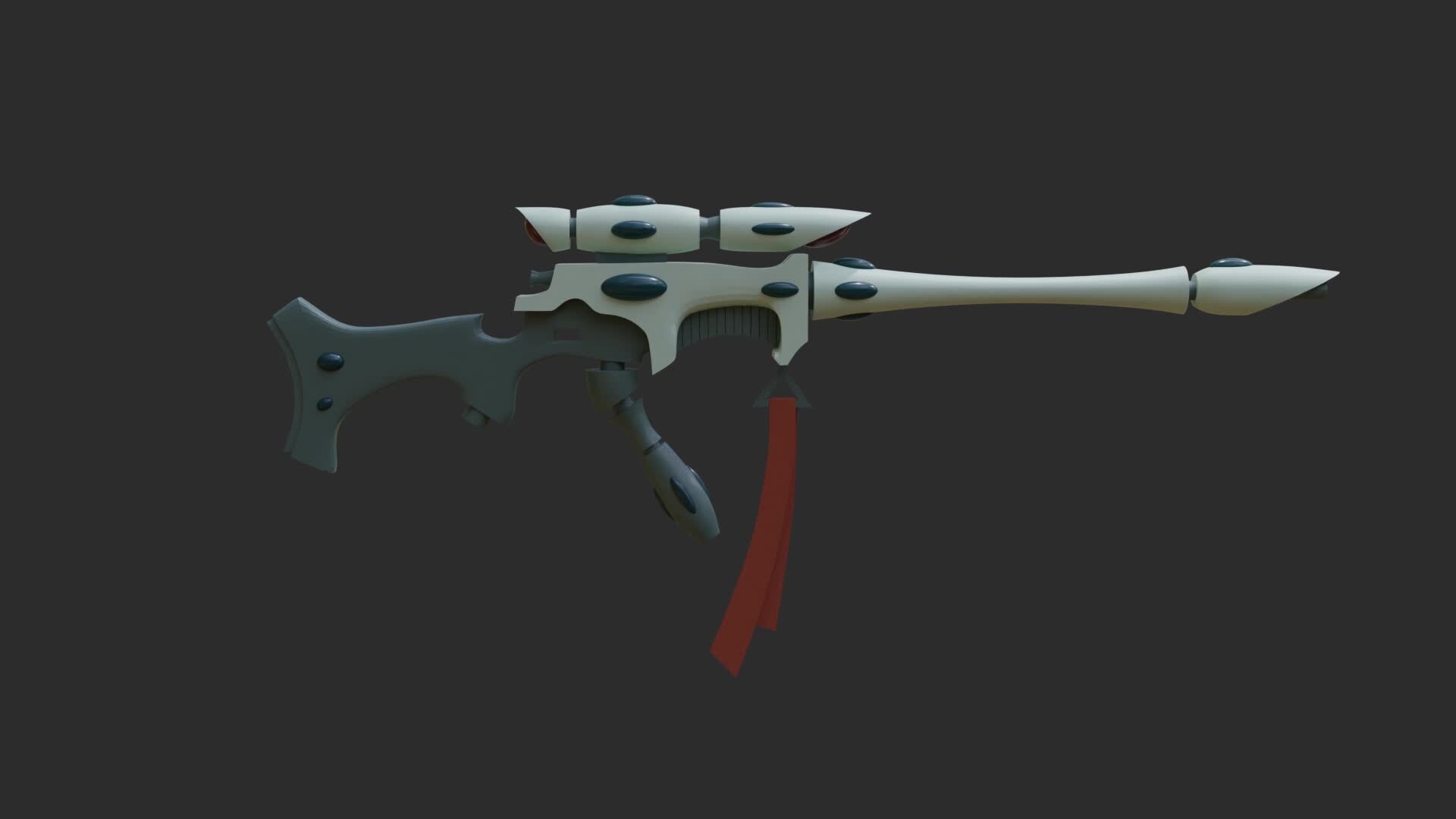 ArtStation - Eldar Ranger Long Rifle
