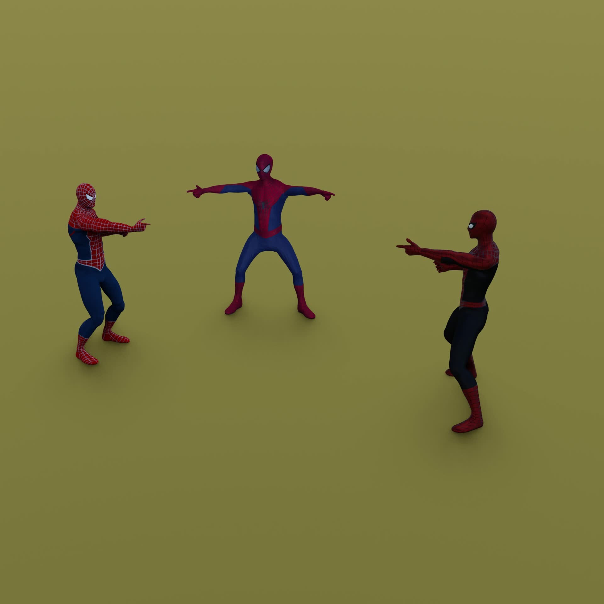 ArtStation - Spider-man Pointing Meme Animation