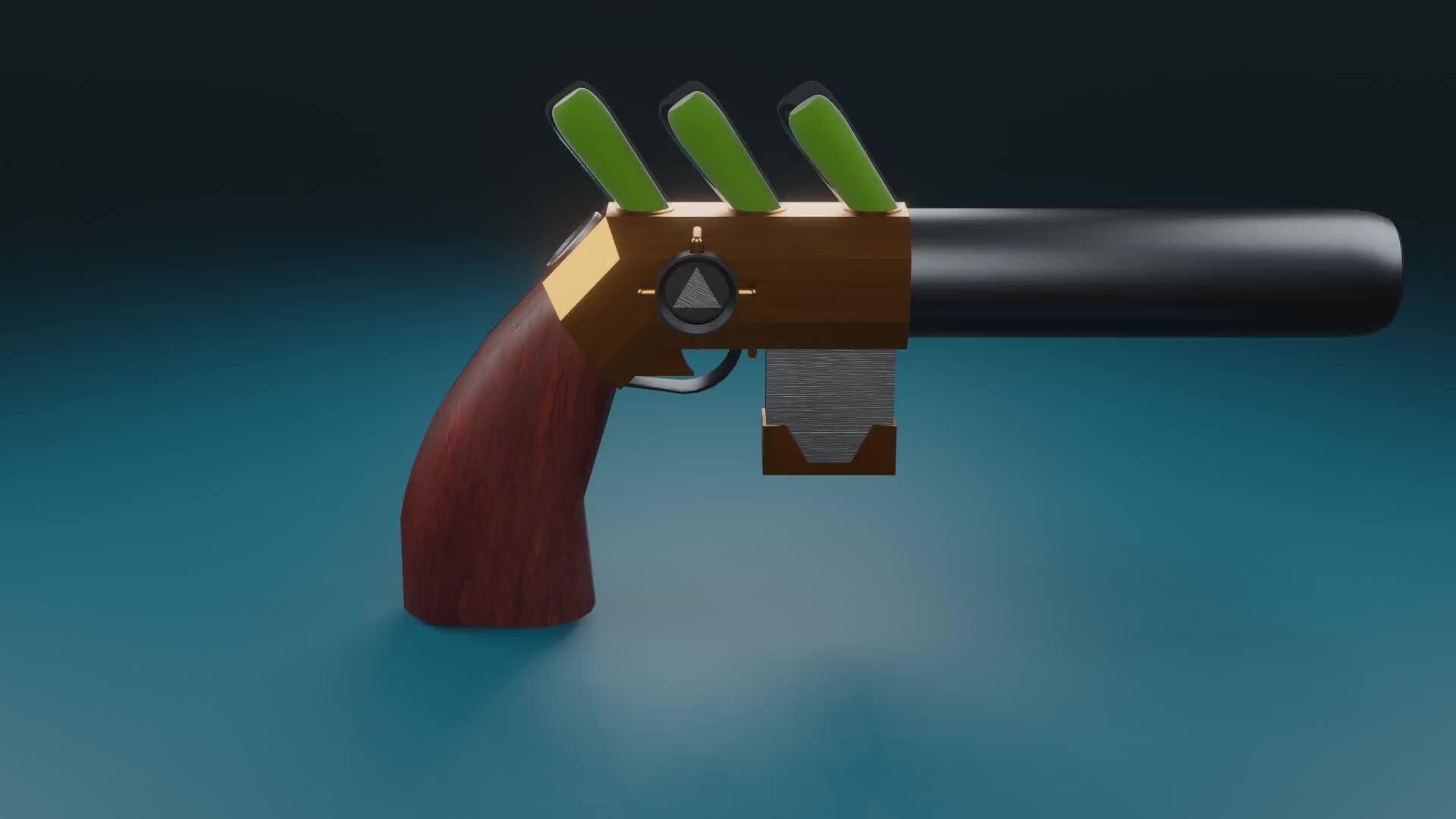 ArtStation - Spin Drive Gun