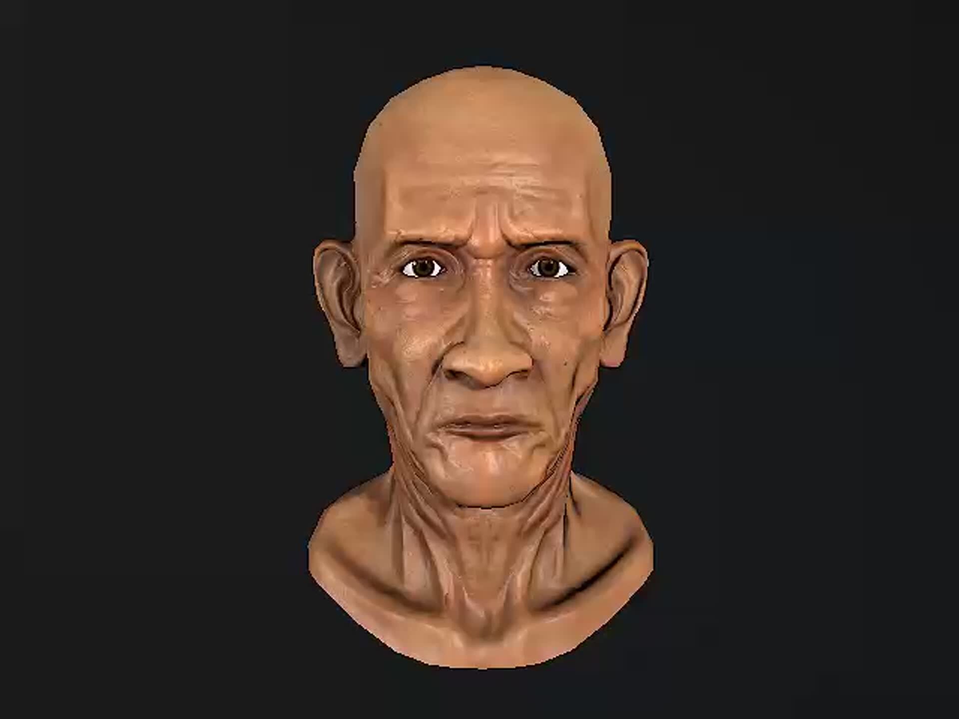 ArtStation - Old man head