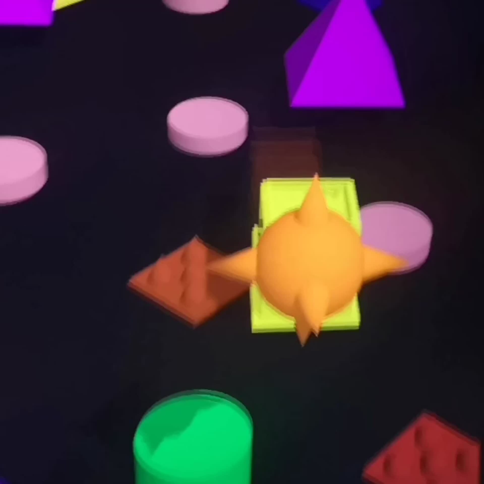 ArtStation - Simple Shapes Motion Test.