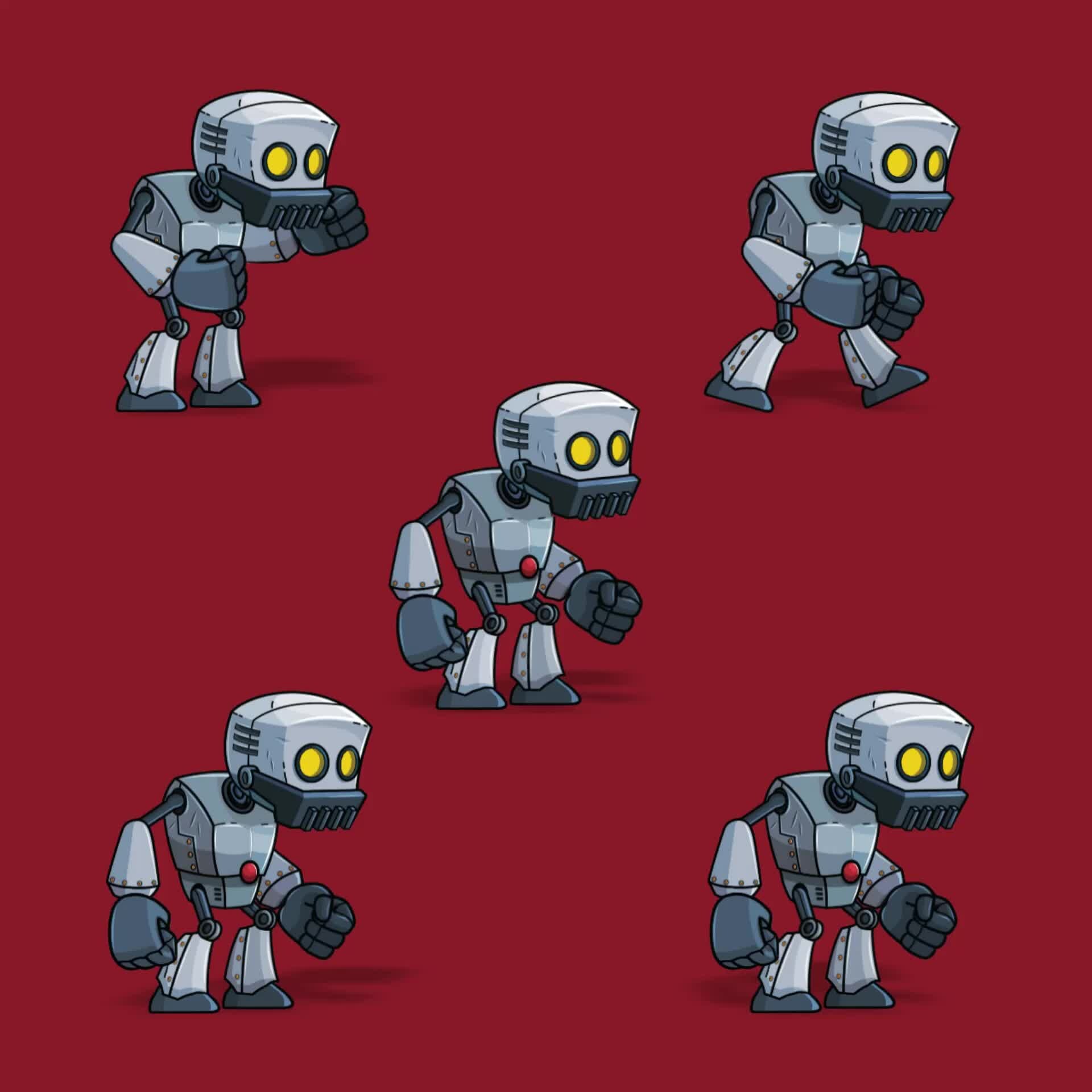 ArtStation - Robot Idle