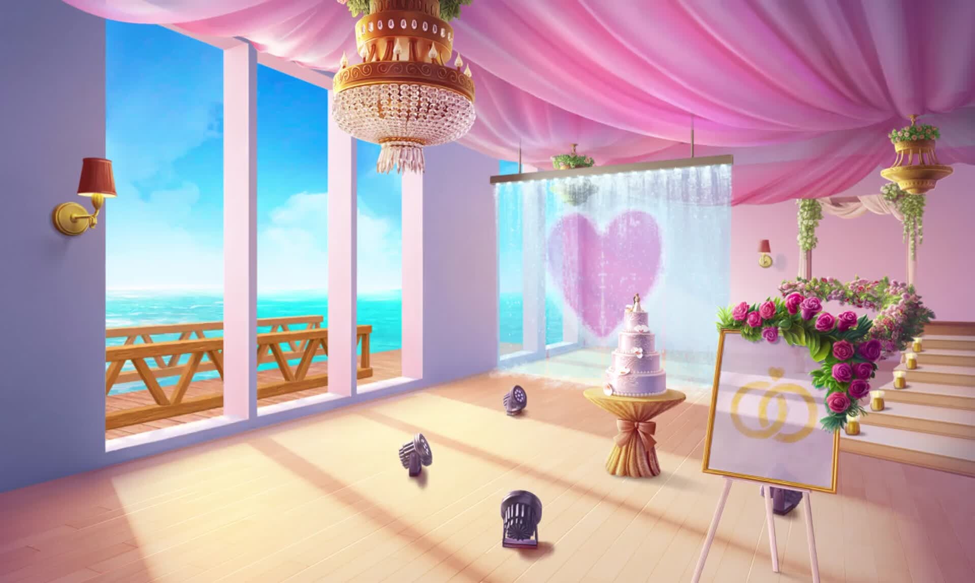 ArtStation - 2D animation services, weeding room decoration