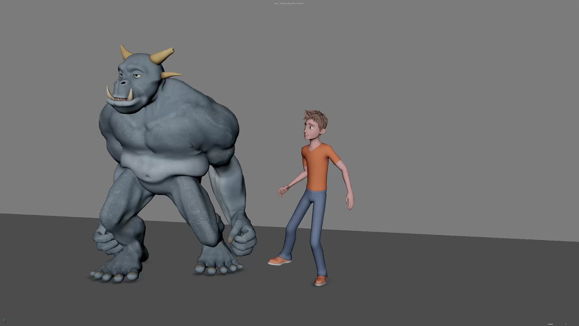 ArtStation - Comedic Bump Animation