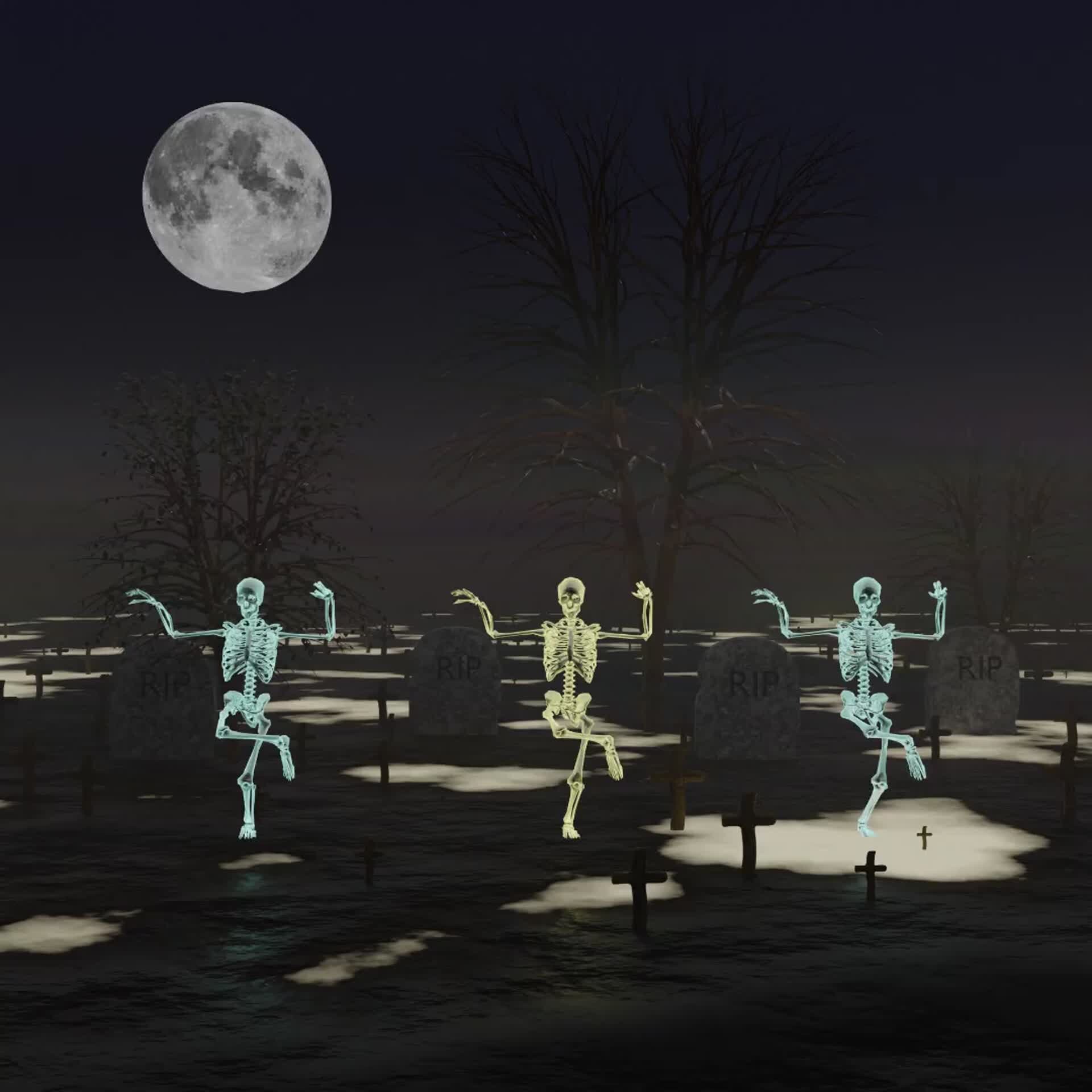 ArtStation - Skeleton dance