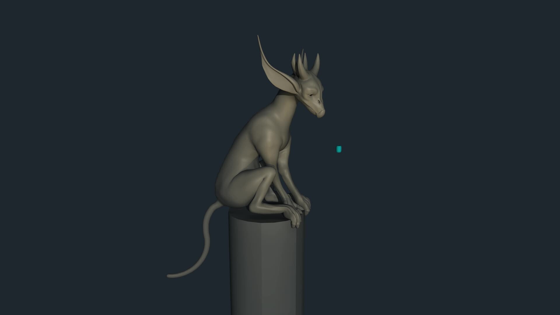 ArtStation - Creature Eating Animation