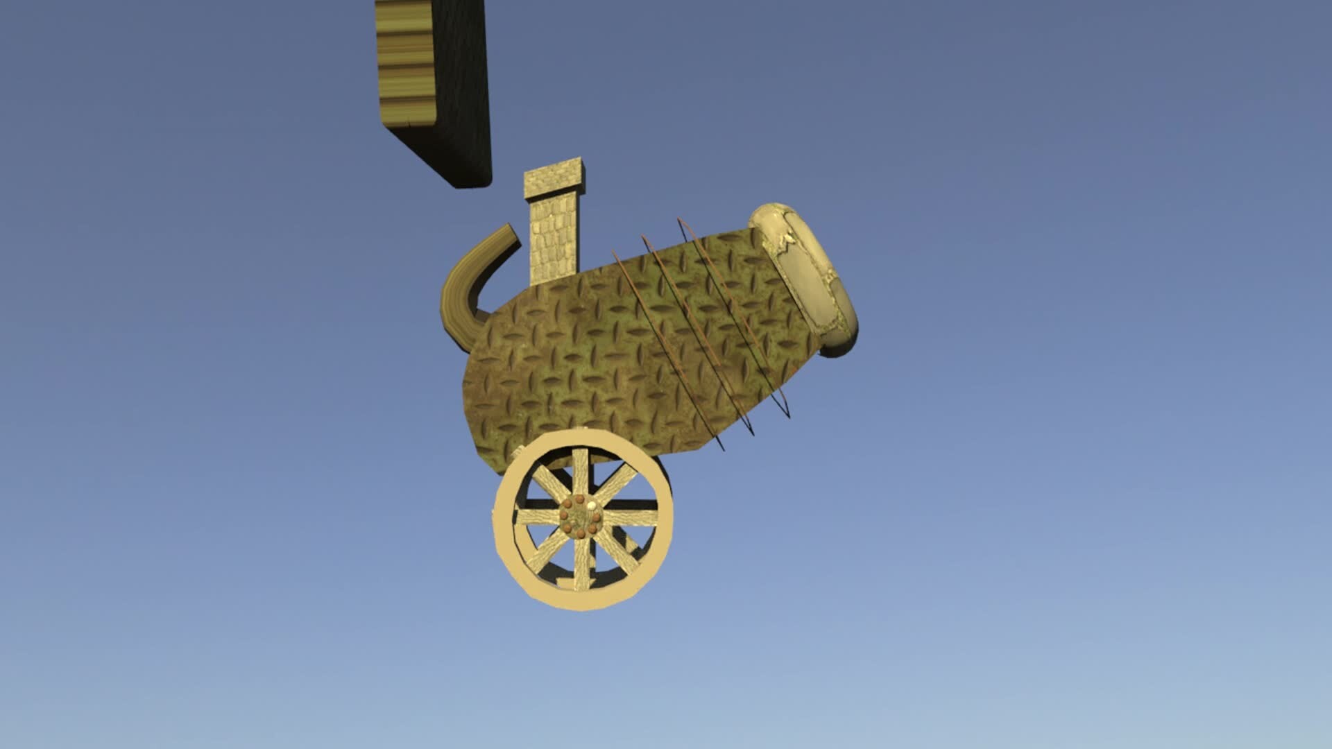 ArtStation - 3D looped animation (Cannon)