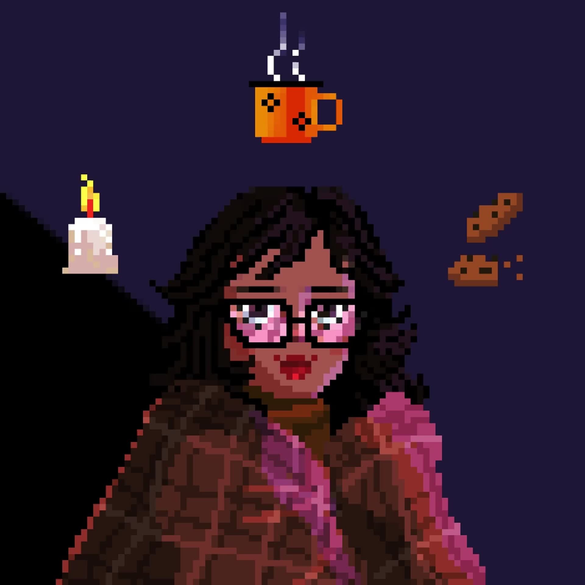 ArtStation - Pixel Self Portrait