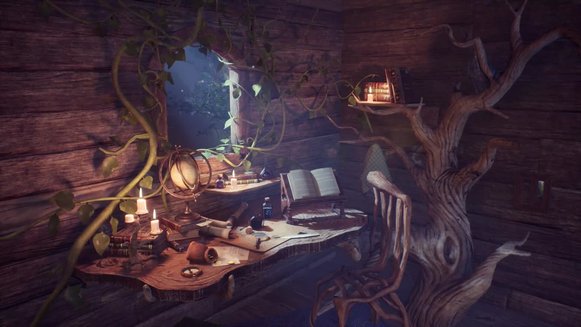 ArtStation - Elf's Work Table