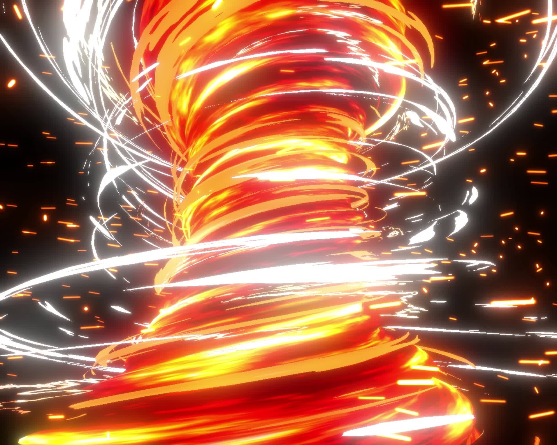 ArtStation - Tornado_Fire