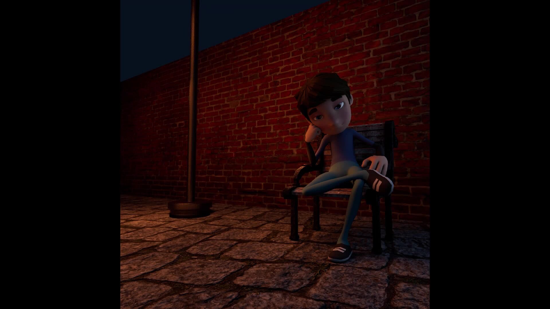 ArtStation - Tired Guy Animation