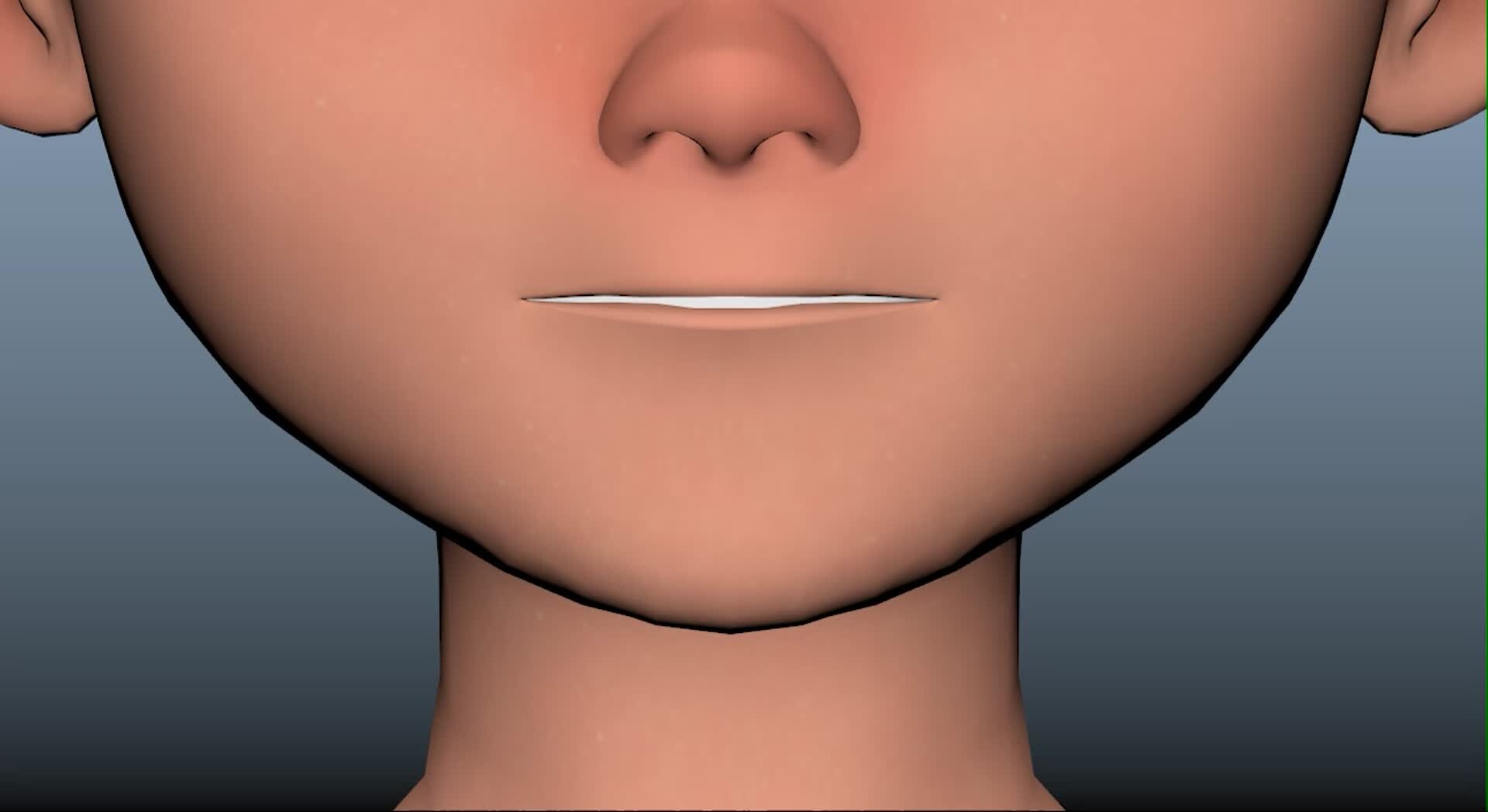 ArtStation - Mouth Shapes and Movements Test