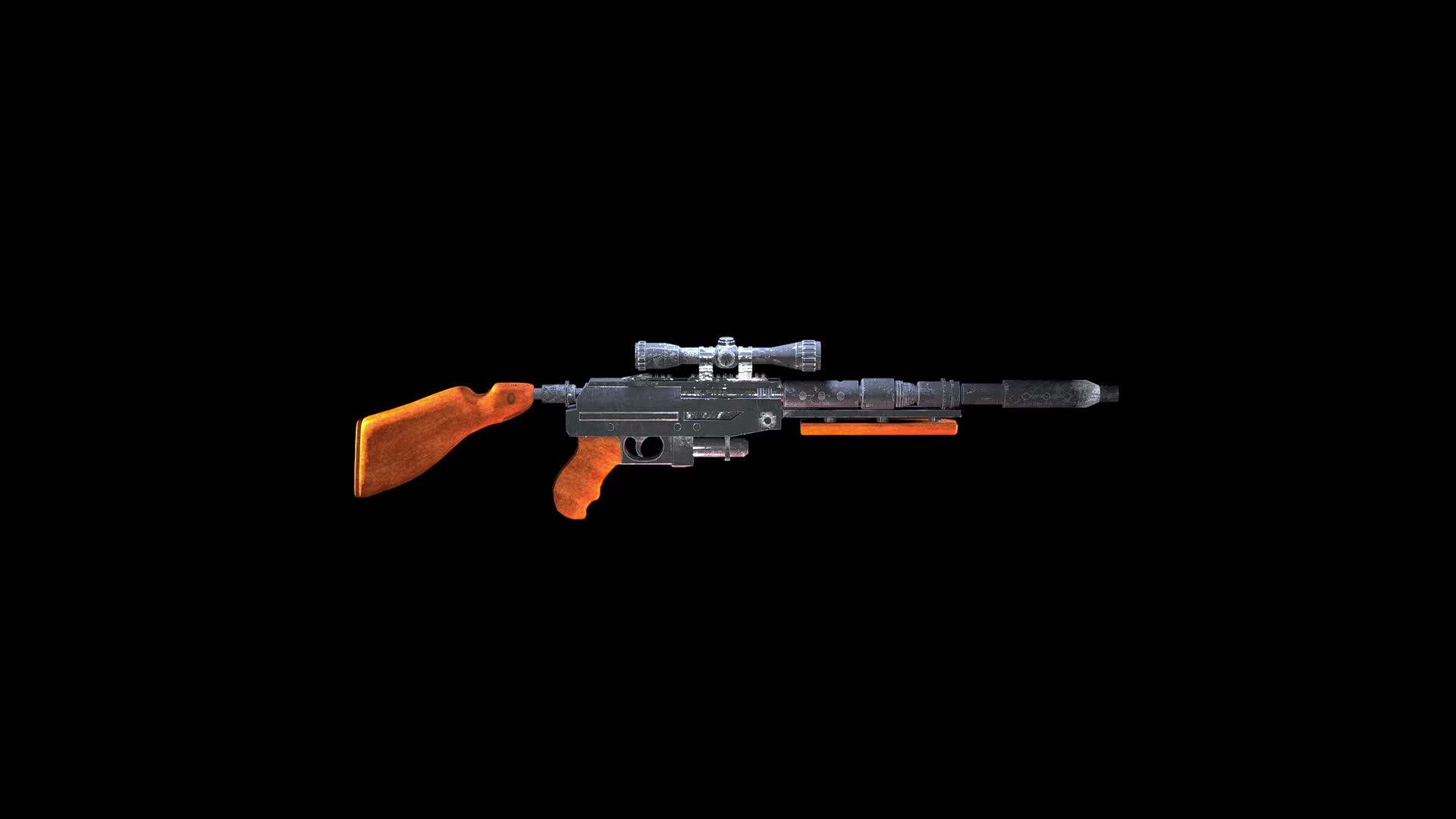 ArtStation - Game Model - 3 weapons (commercial order)