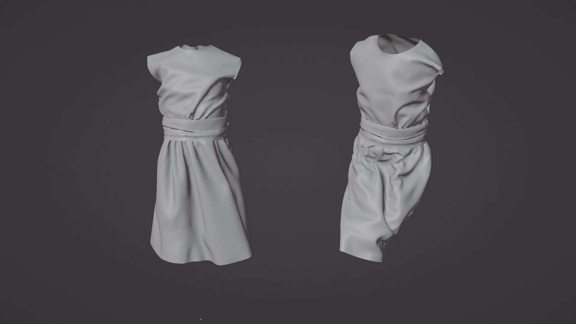 ArtStation - Clothe Simulation - Marvelous Designer