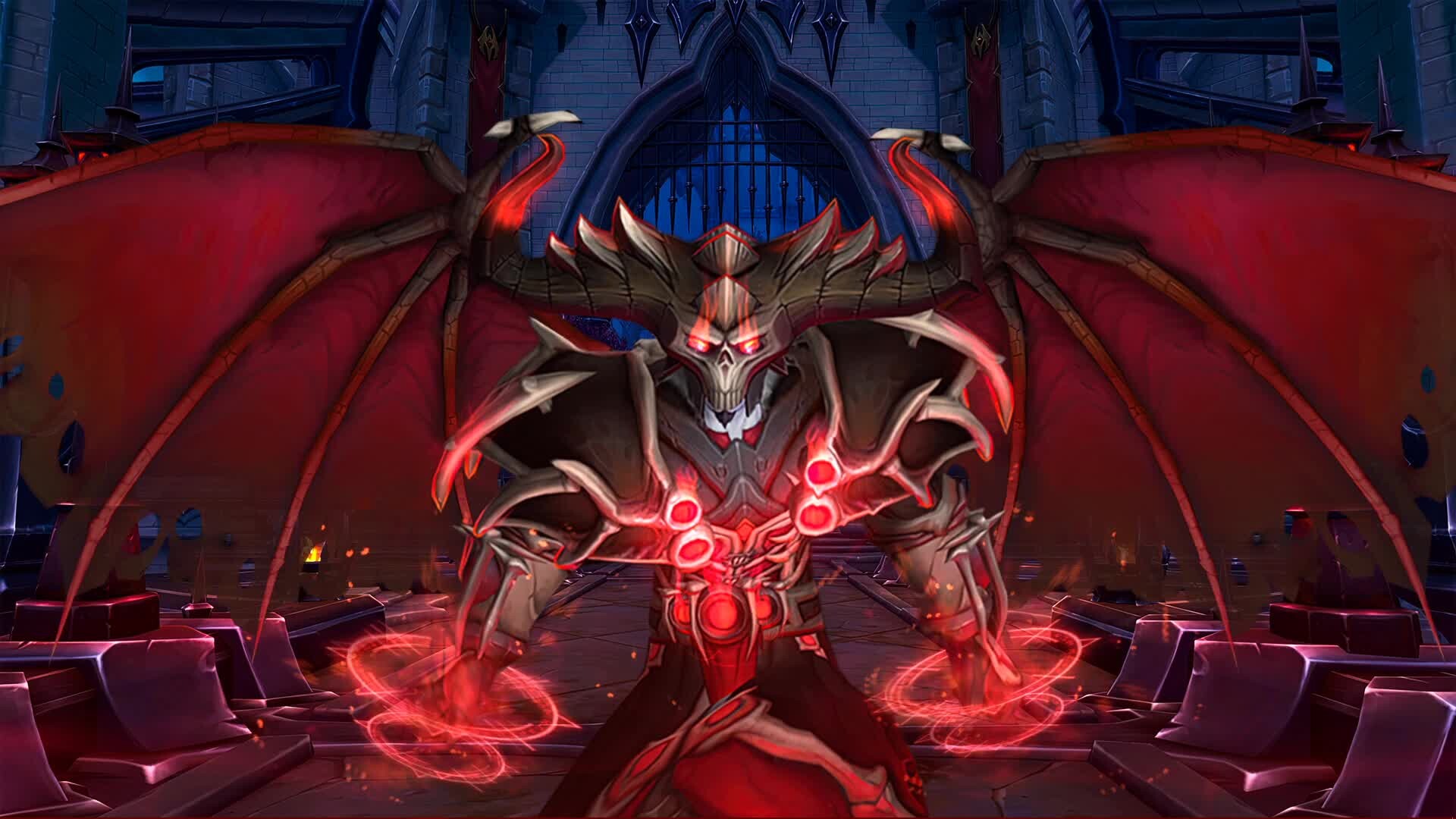 ArtStation - Hevil red Warlock