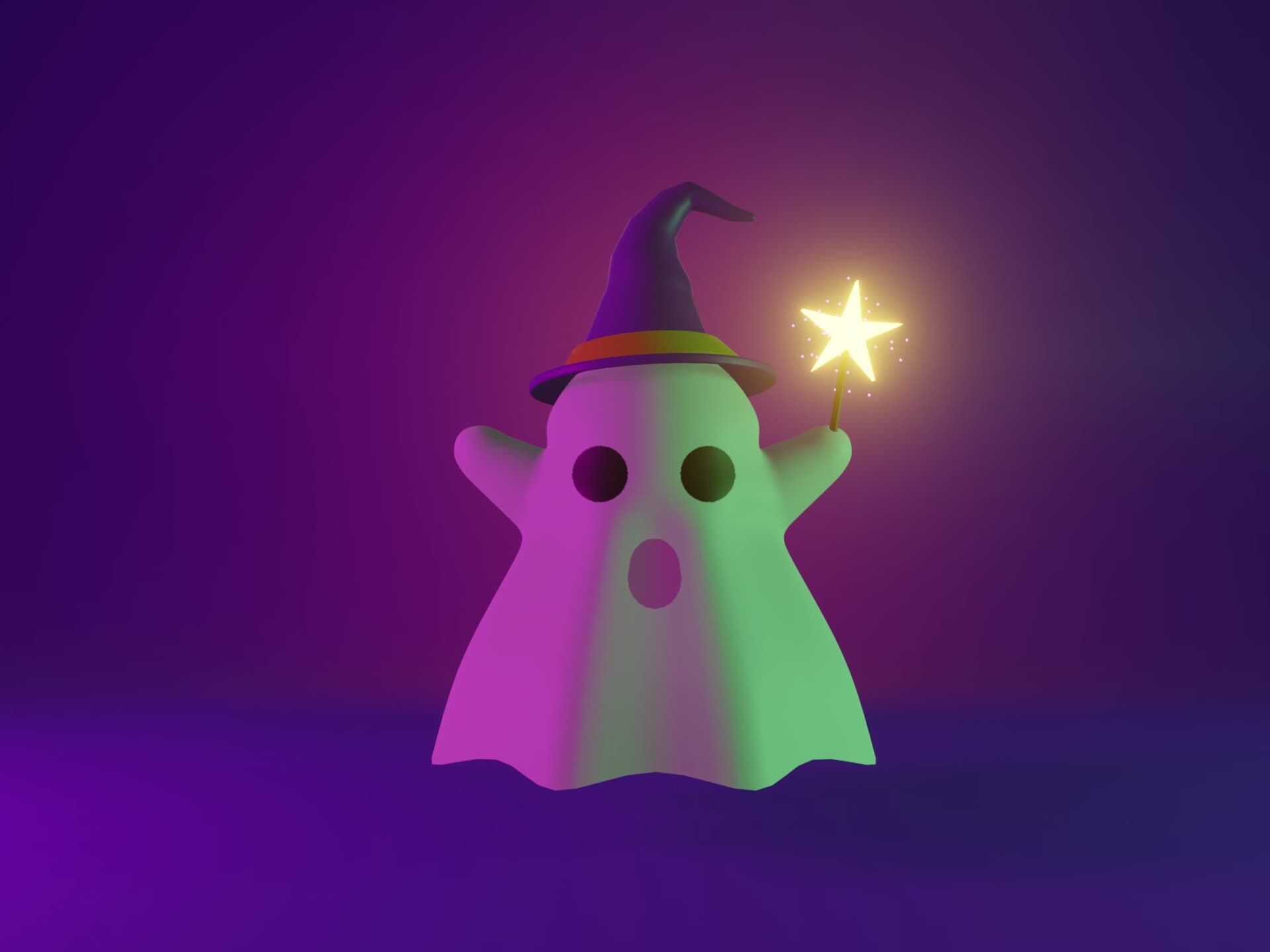 ArtStation - Suprised Ghost