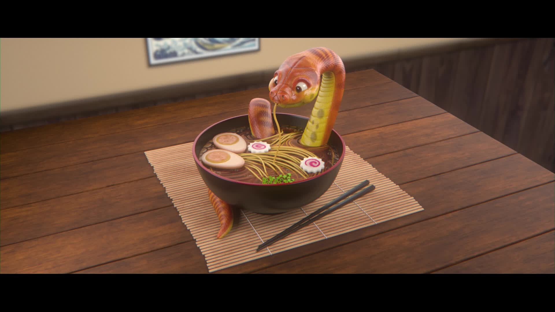 ArtStation - Noodle Snake