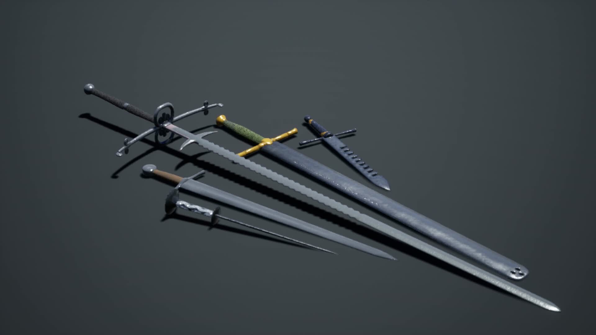 ArtStation - Bunch of Swords