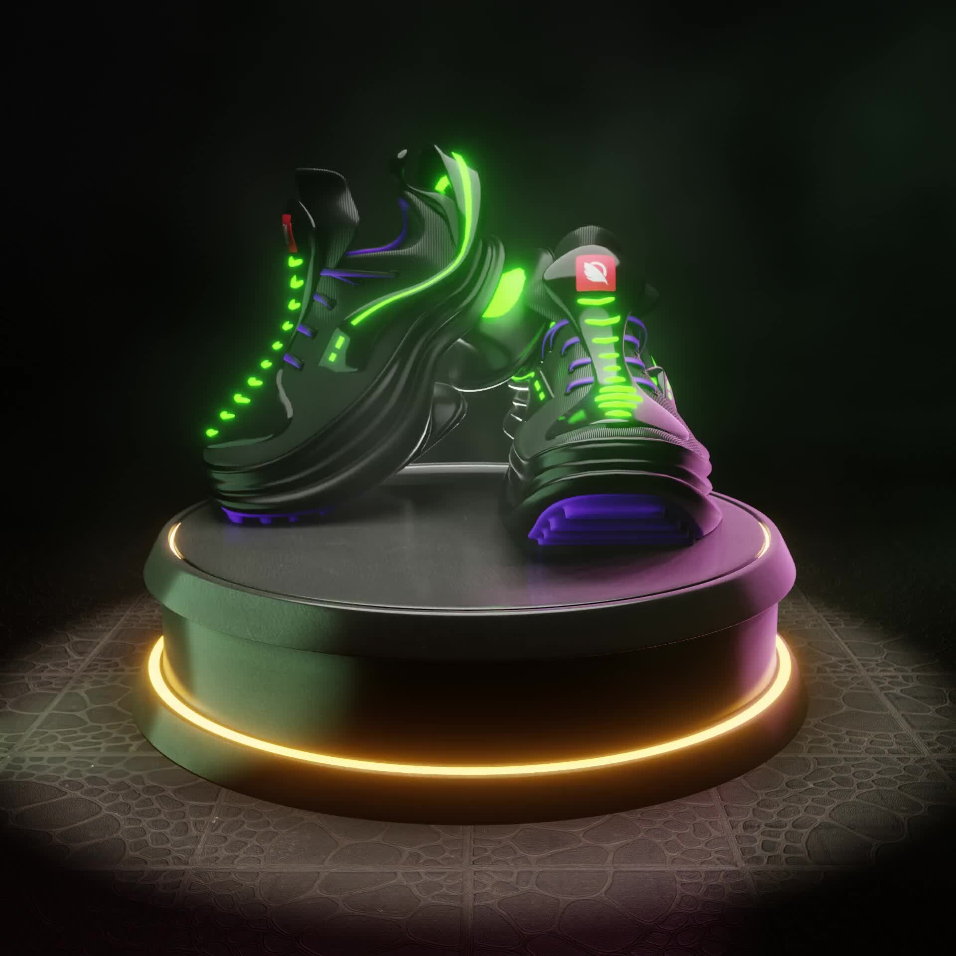 ArtStation - Sneakers 3d