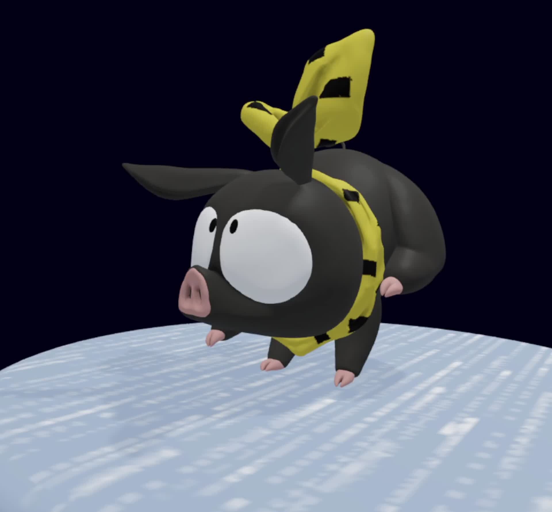 ArtStation - P-chan from Ranma ½