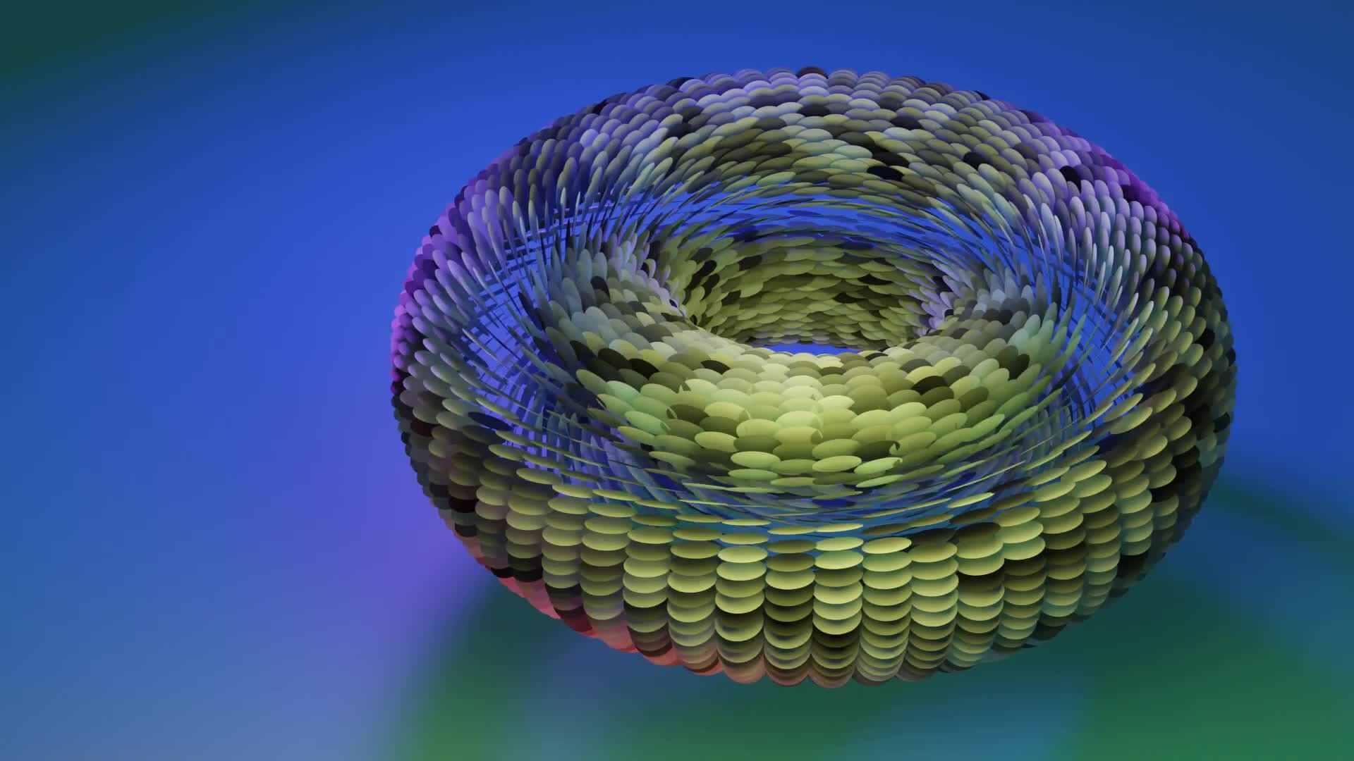 ArtStation - Concentric rings animation