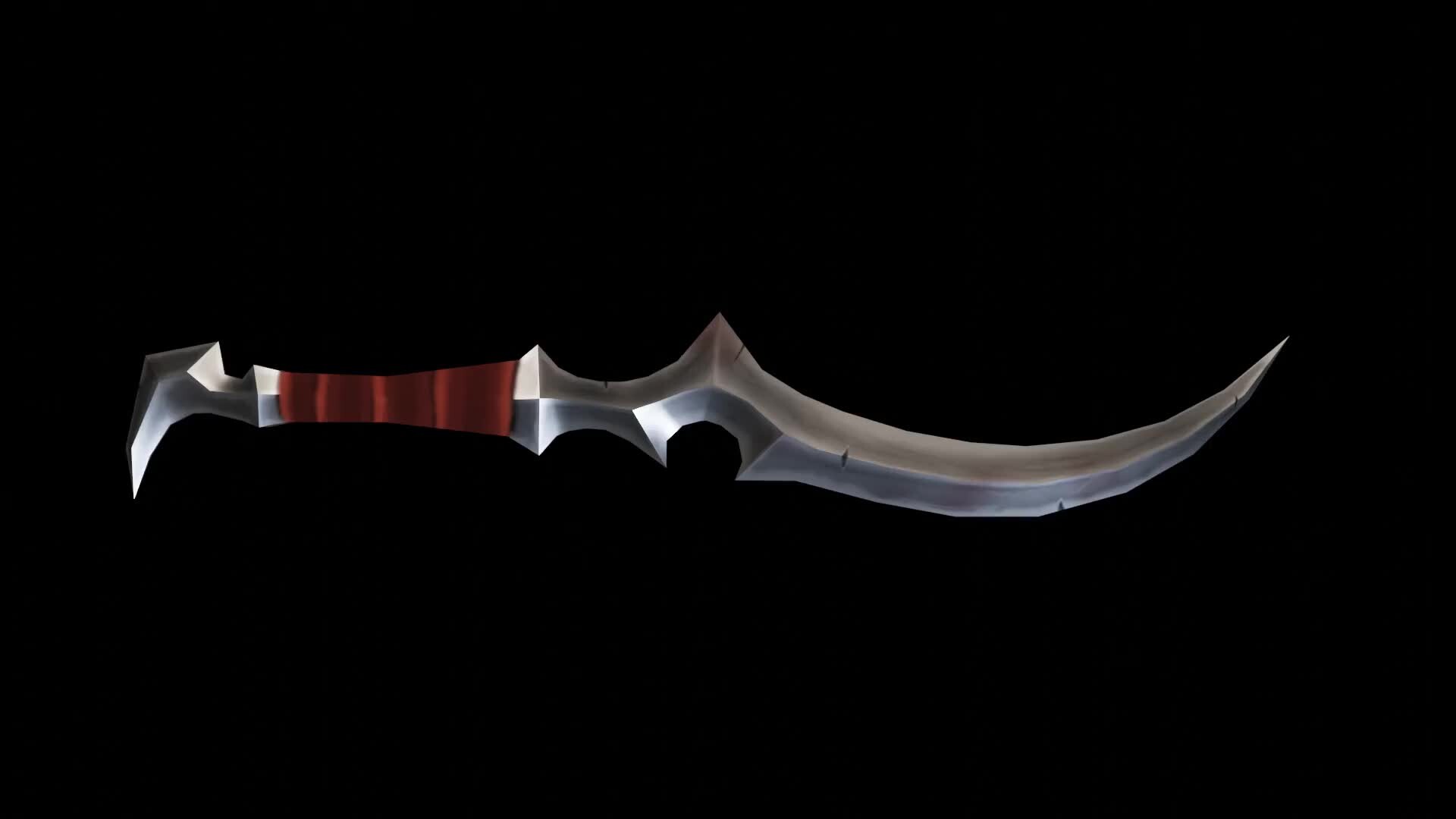 ArtStation - simple hand-painted dagger