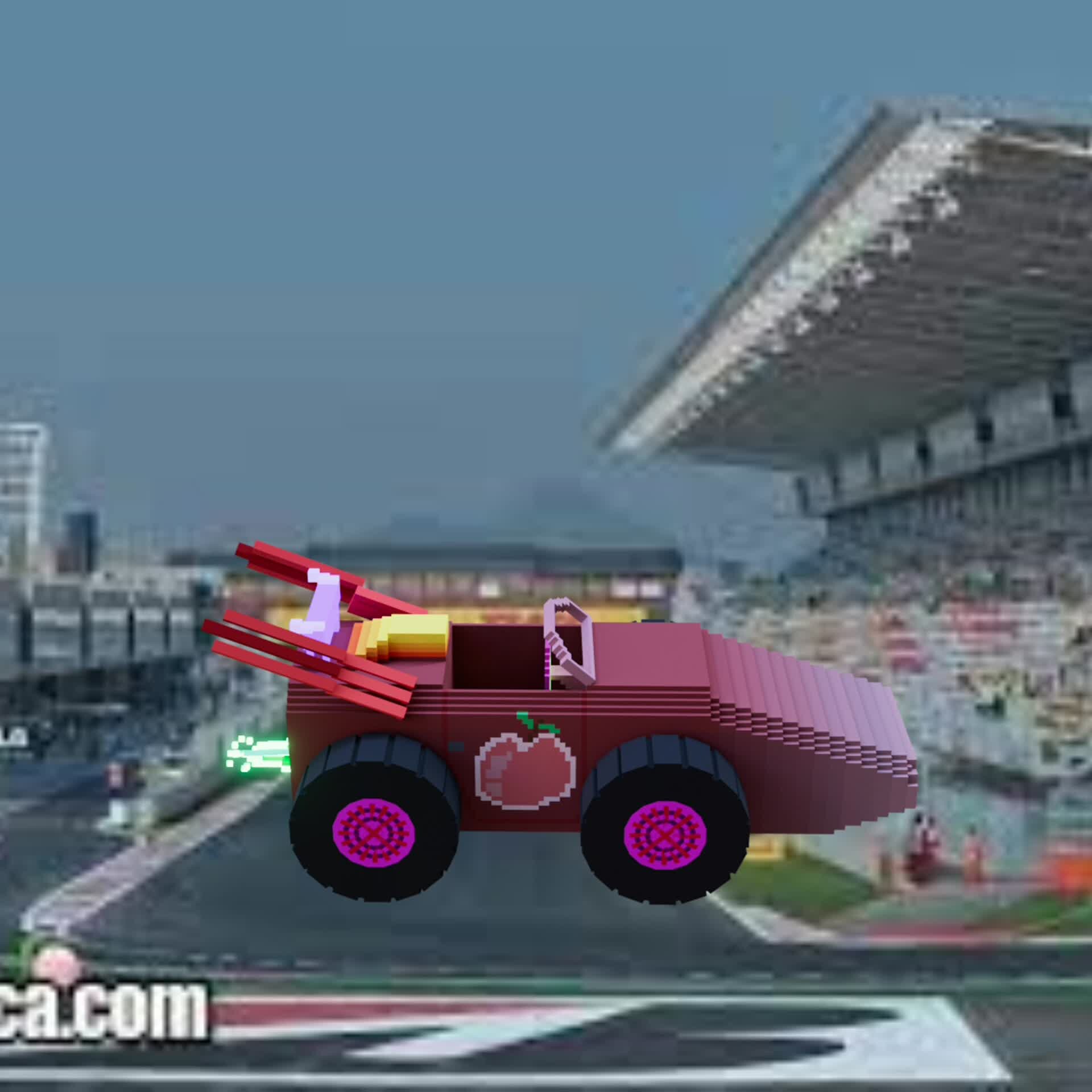 ArtStation - racing car