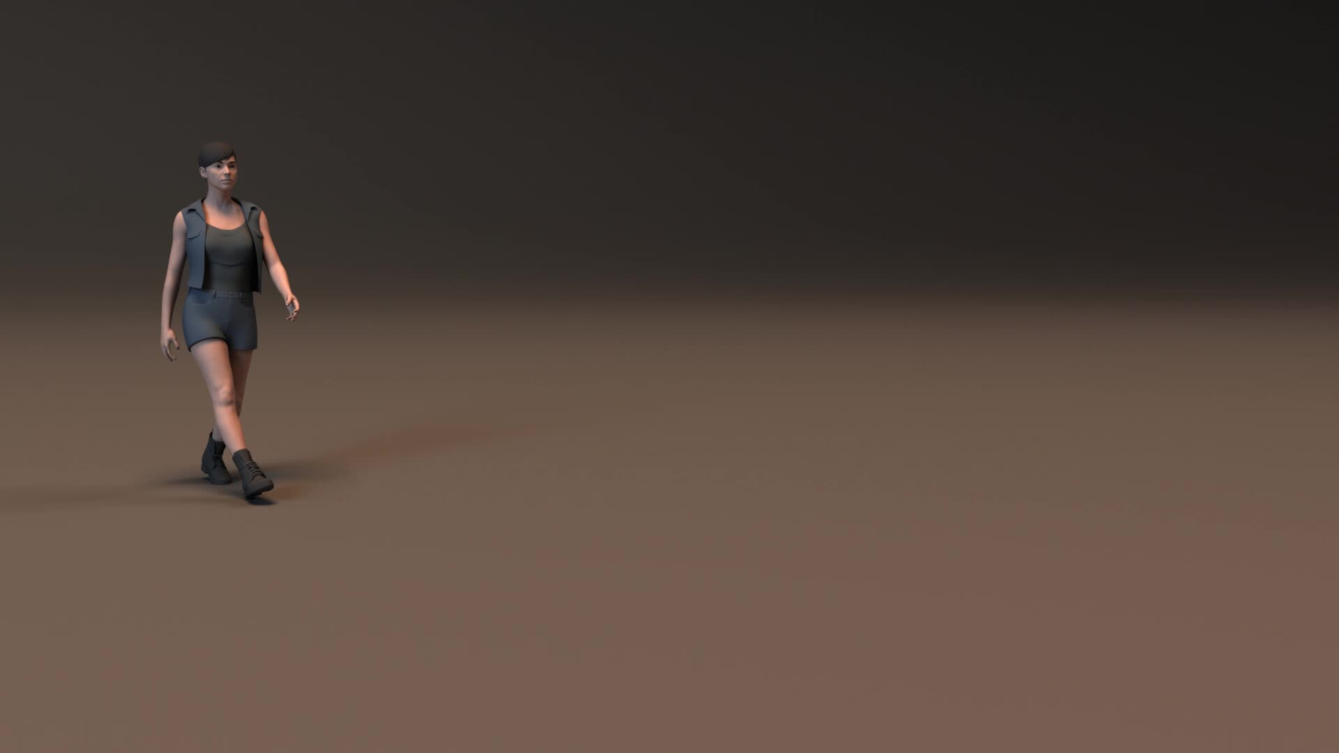 ArtStation - Bipedal Walk Cycle