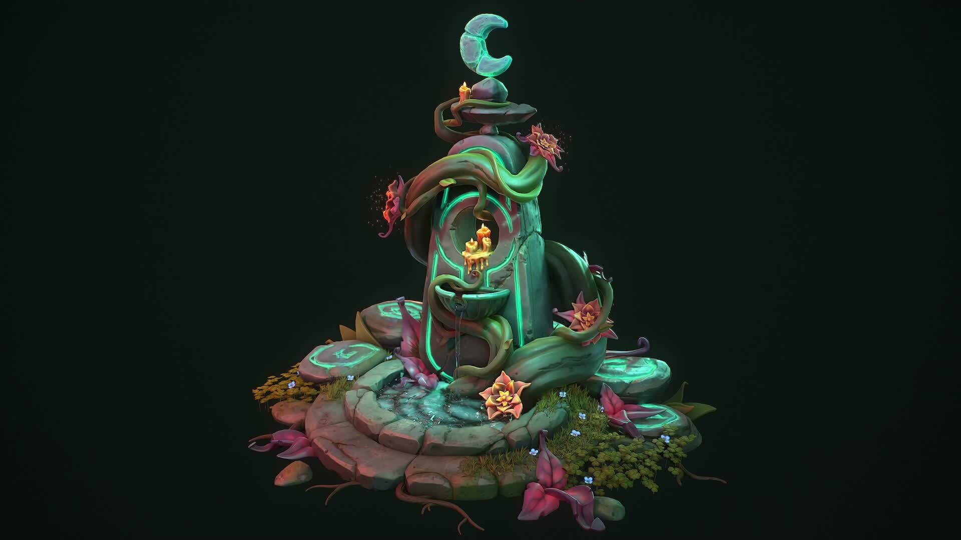ArtStation - Rotten Moonwell