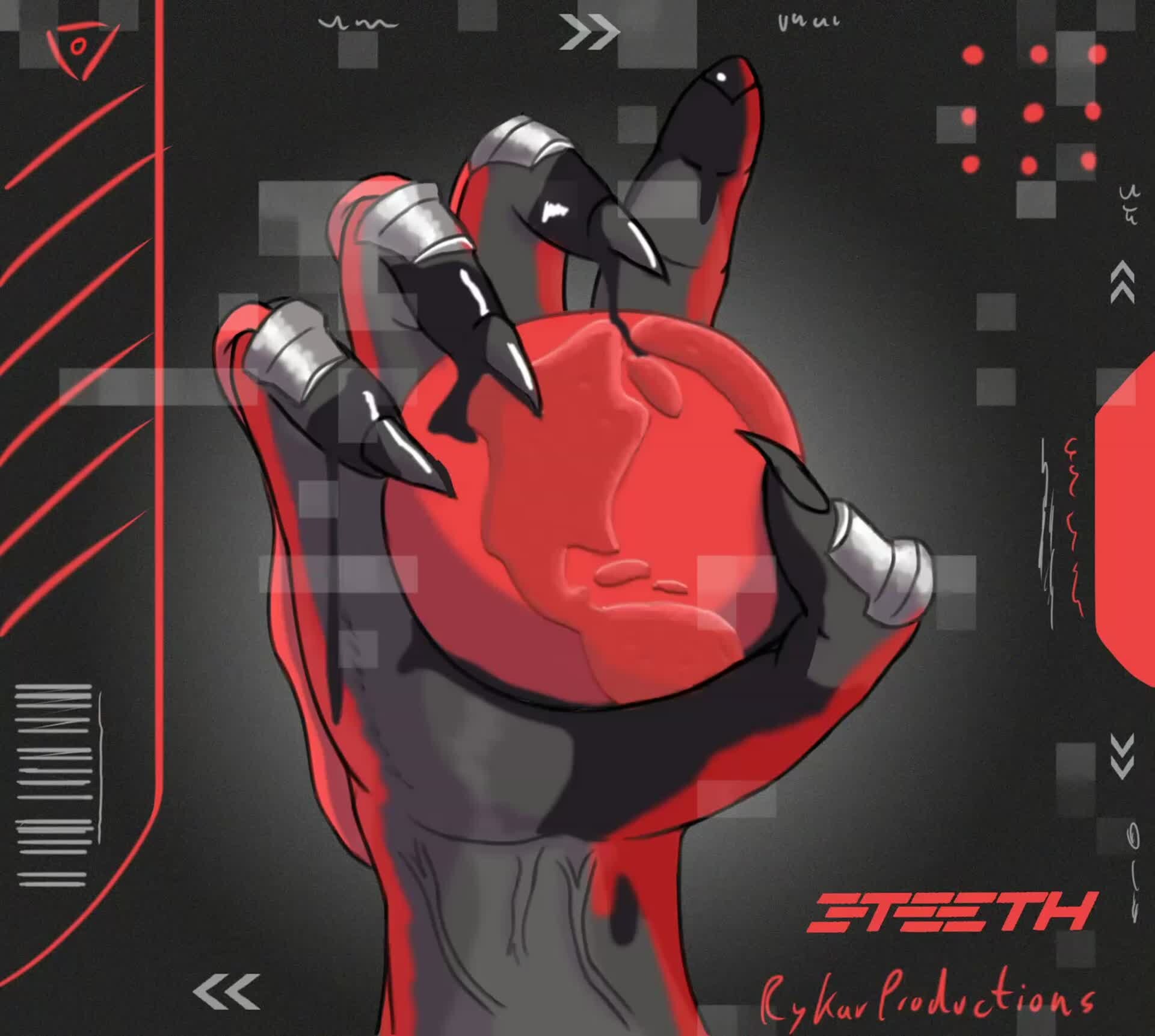 Ryan Kavanagh - 3Teeth Metawar dripping animation