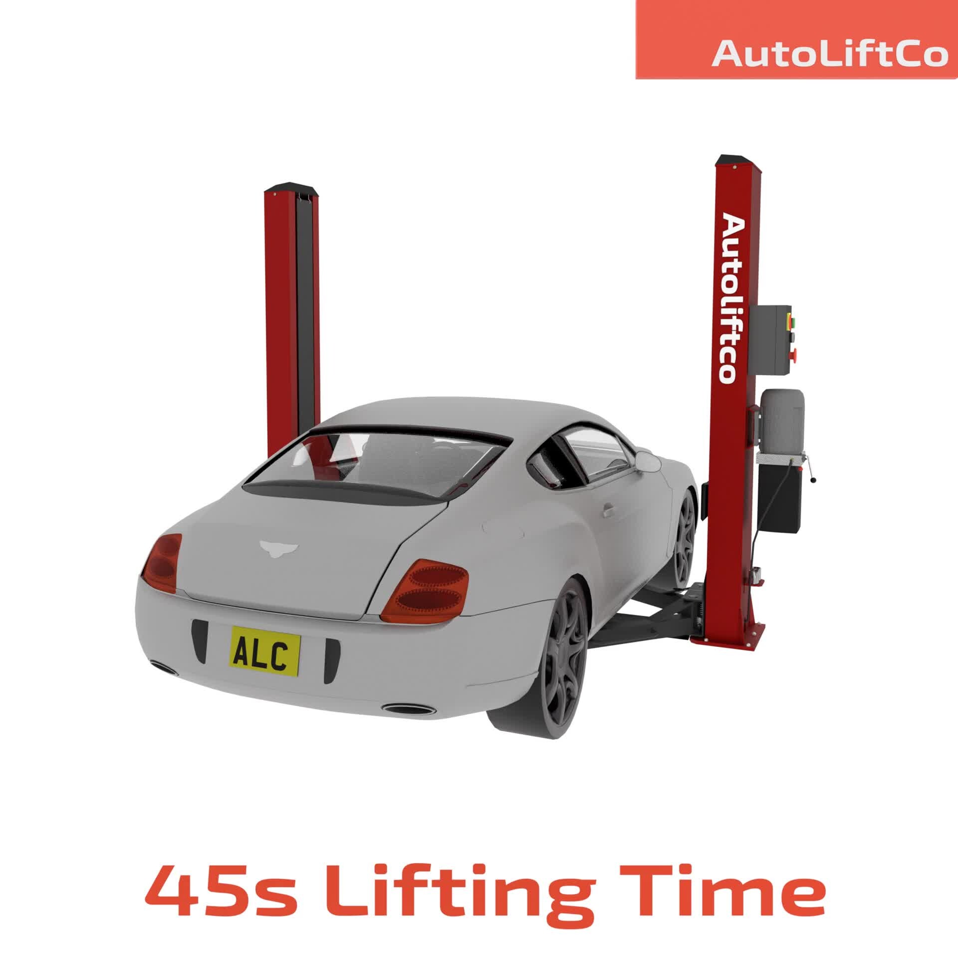 ArtStation - Automotive 2 Post Lift Animation - Commercial Project 2019