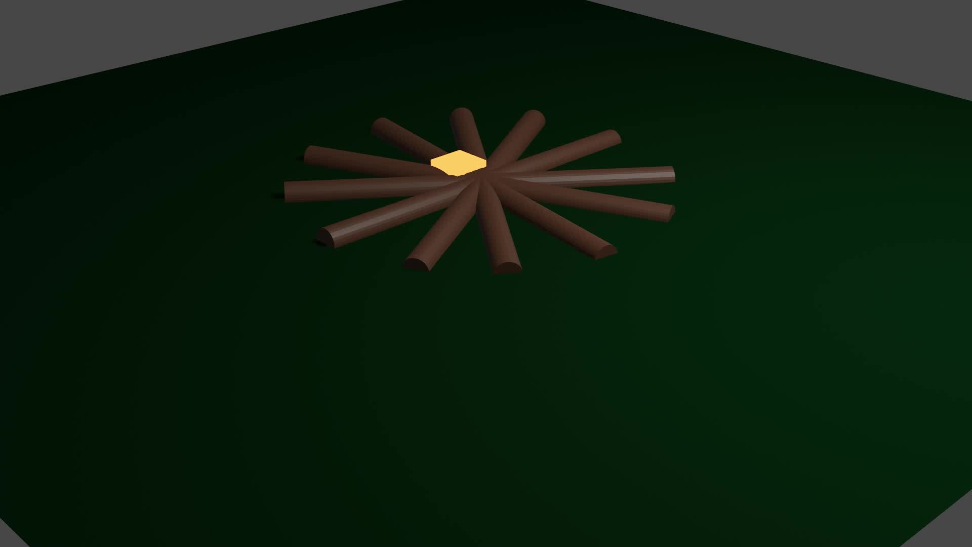 ArtStation - Low poly Camp Fire