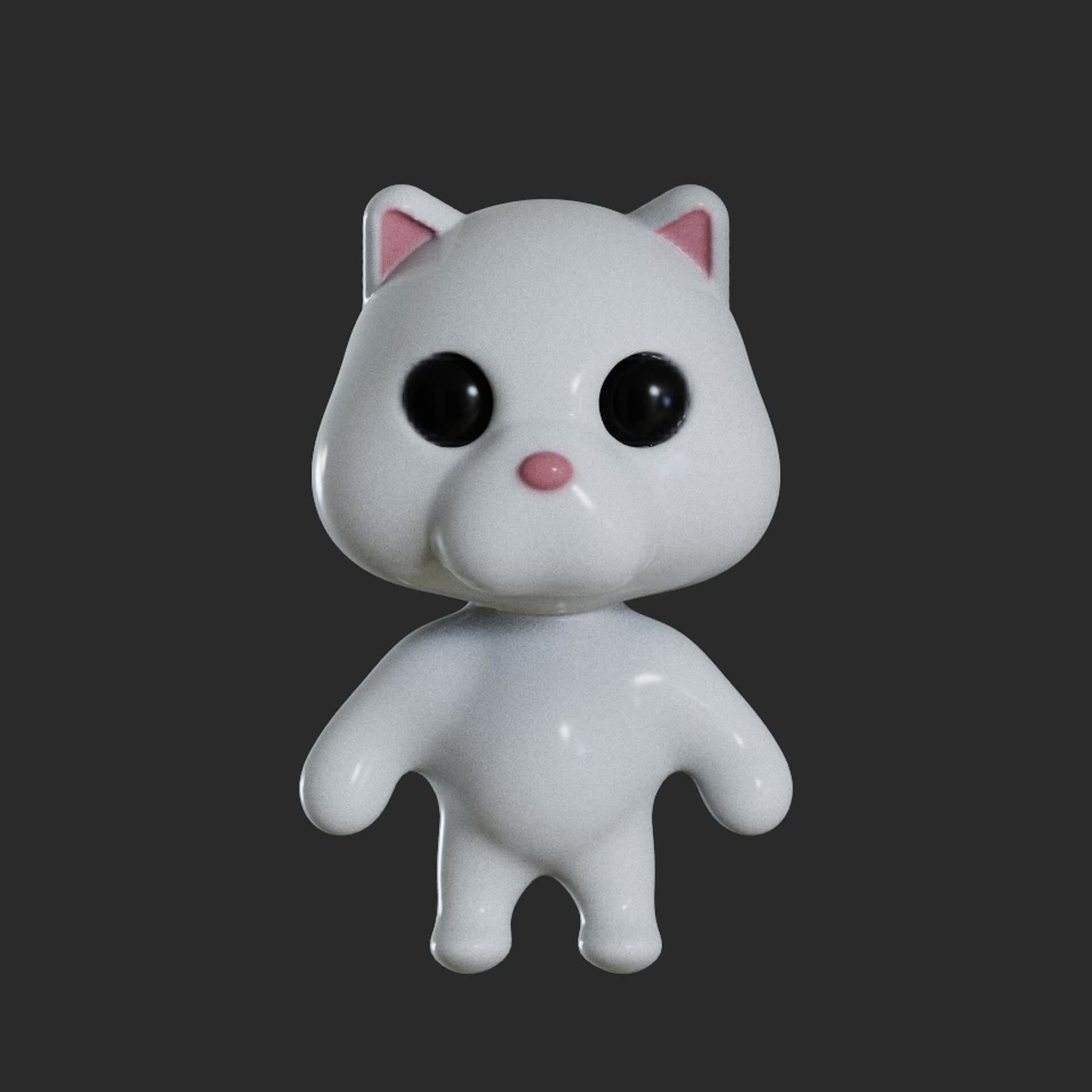 ArtStation - 3D Cat (MagicaCSG)