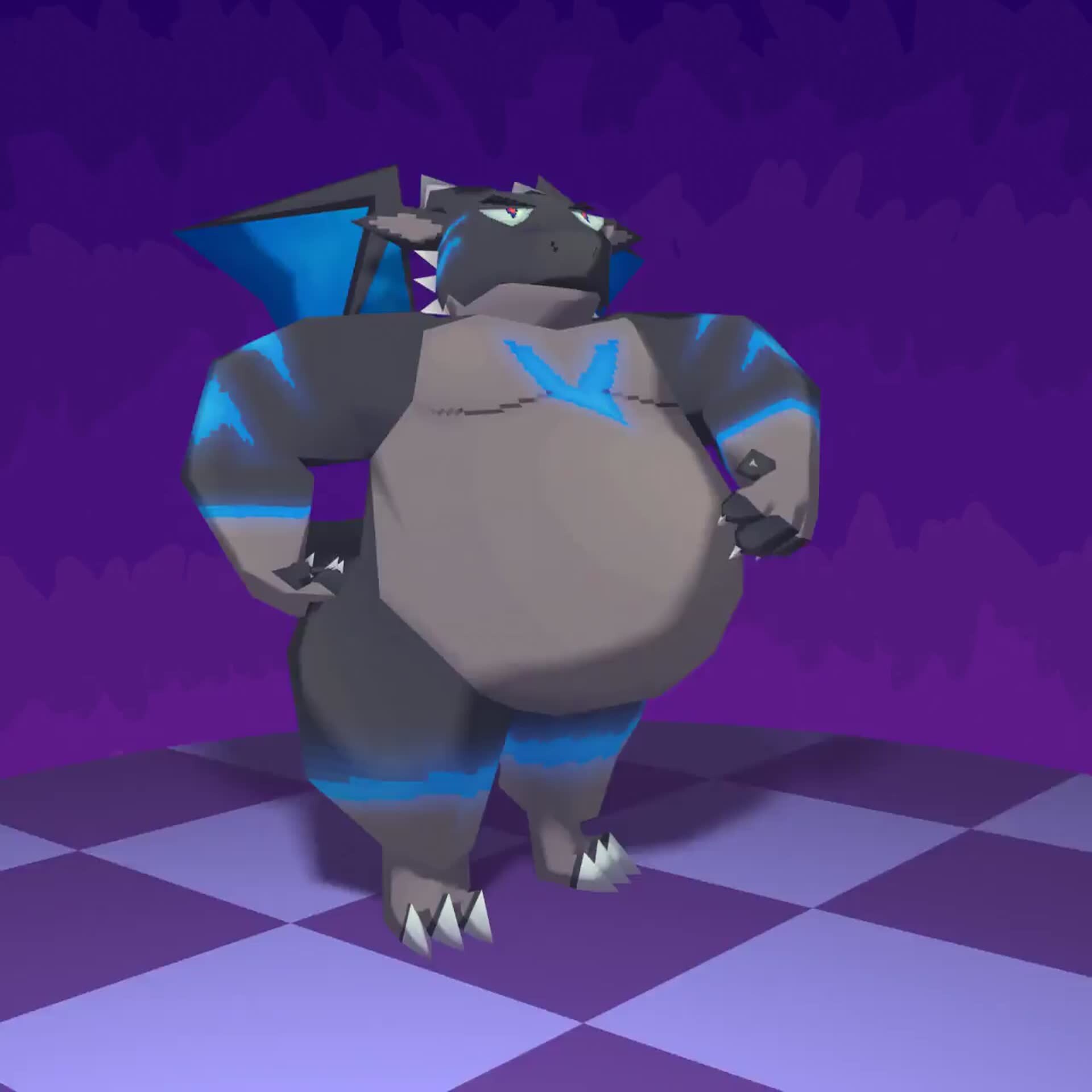 ArtStation - Booch the dragon 3D