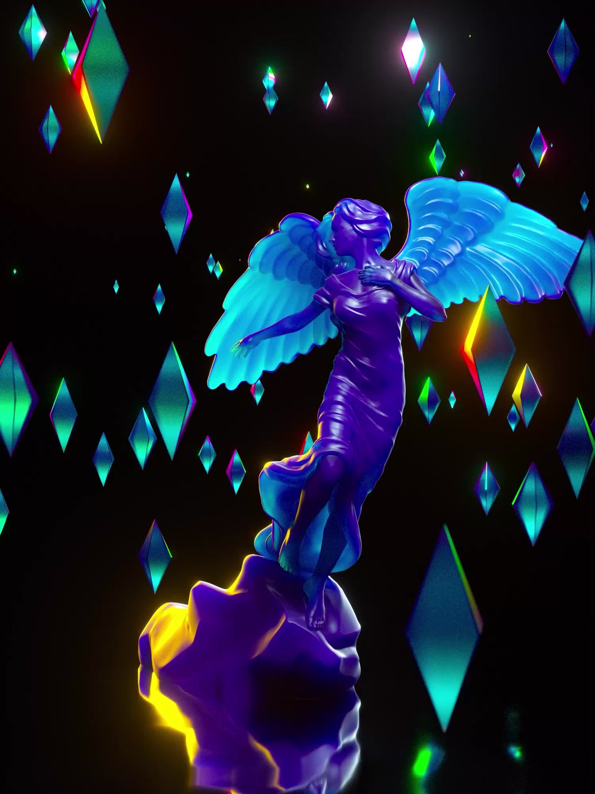 ArtStation - Crystal disco.