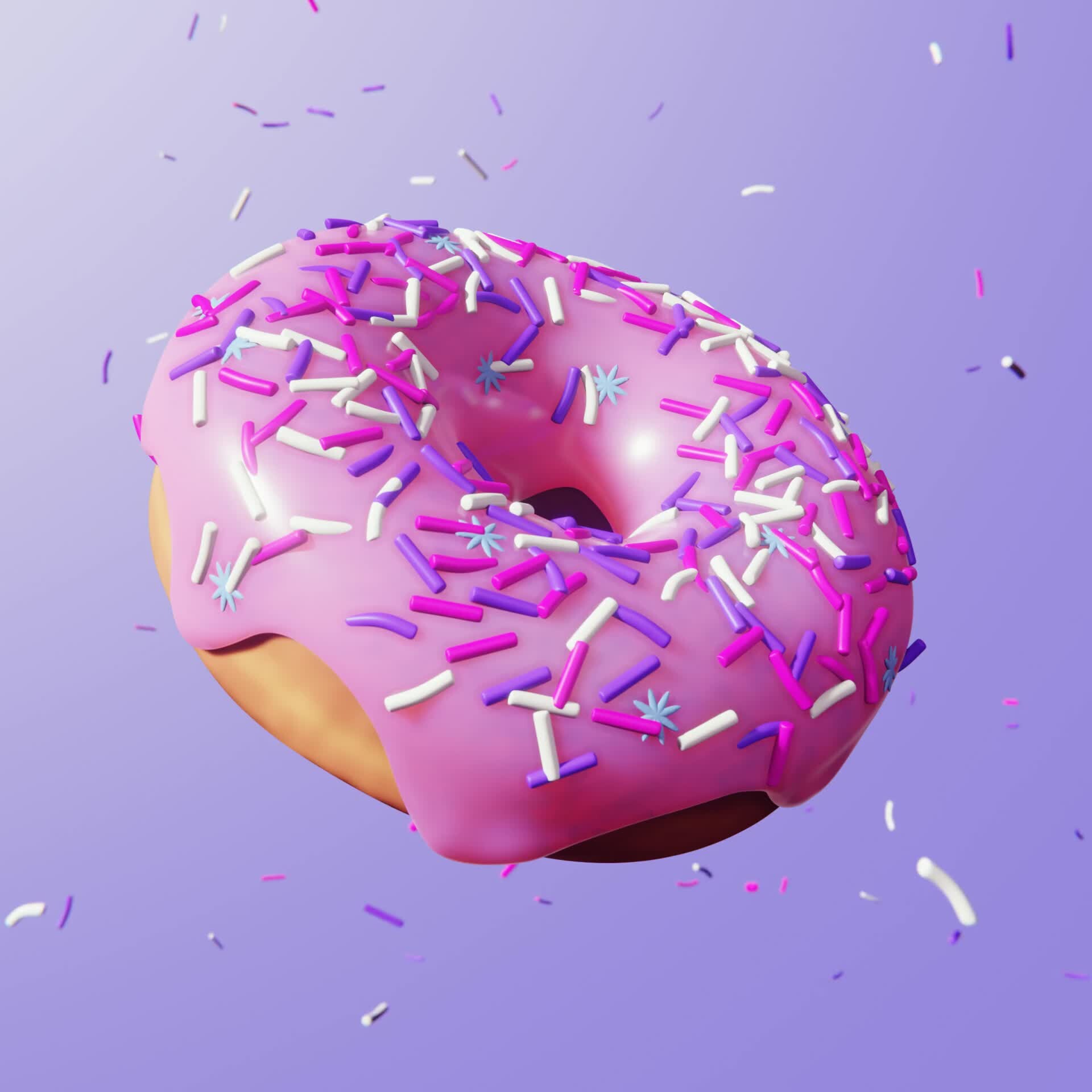 ArtStation - Donut - Blender Practice