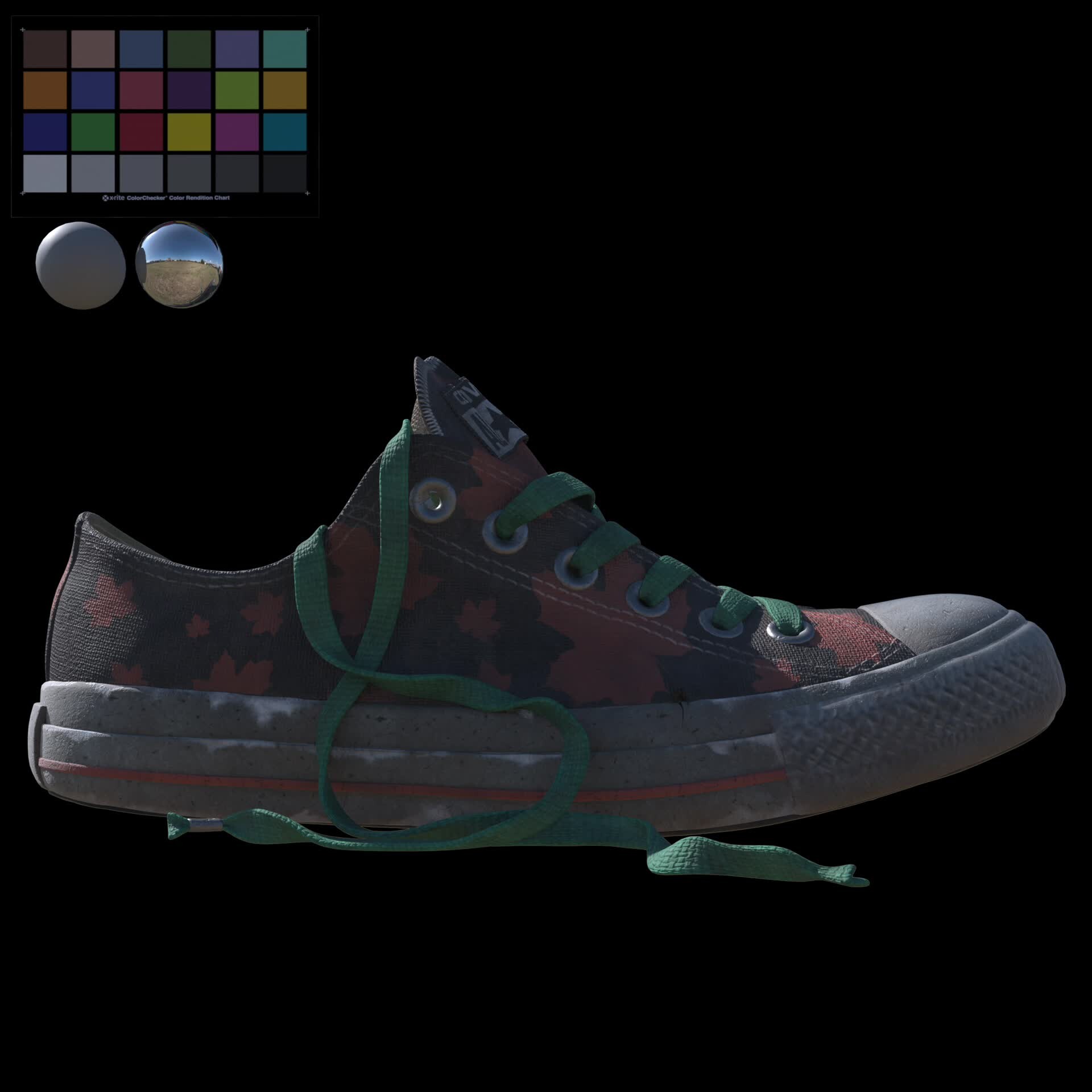 ArtStation - Texturing Project- All Star Shoes