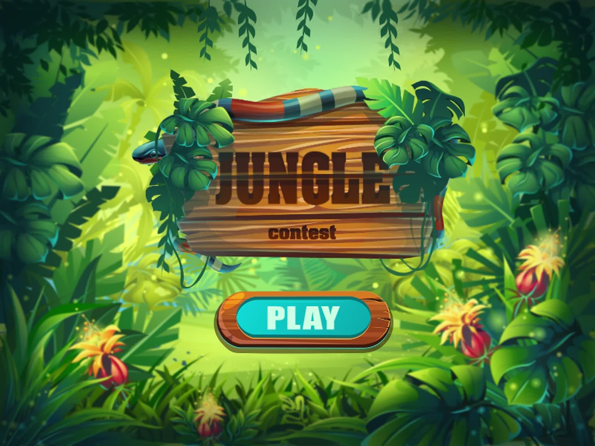 ArtStation - Jungle menu