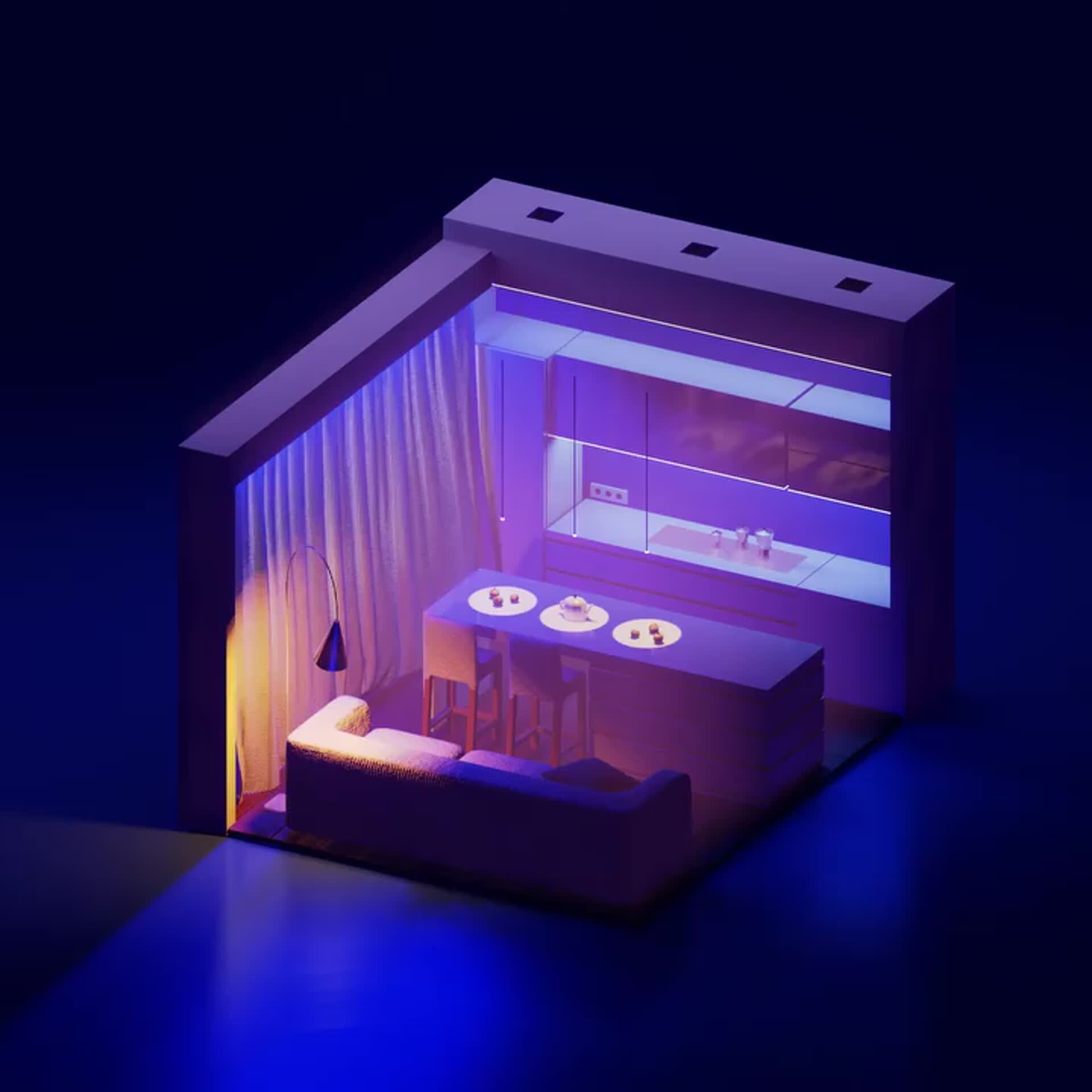ArtStation - 3D isometric animation