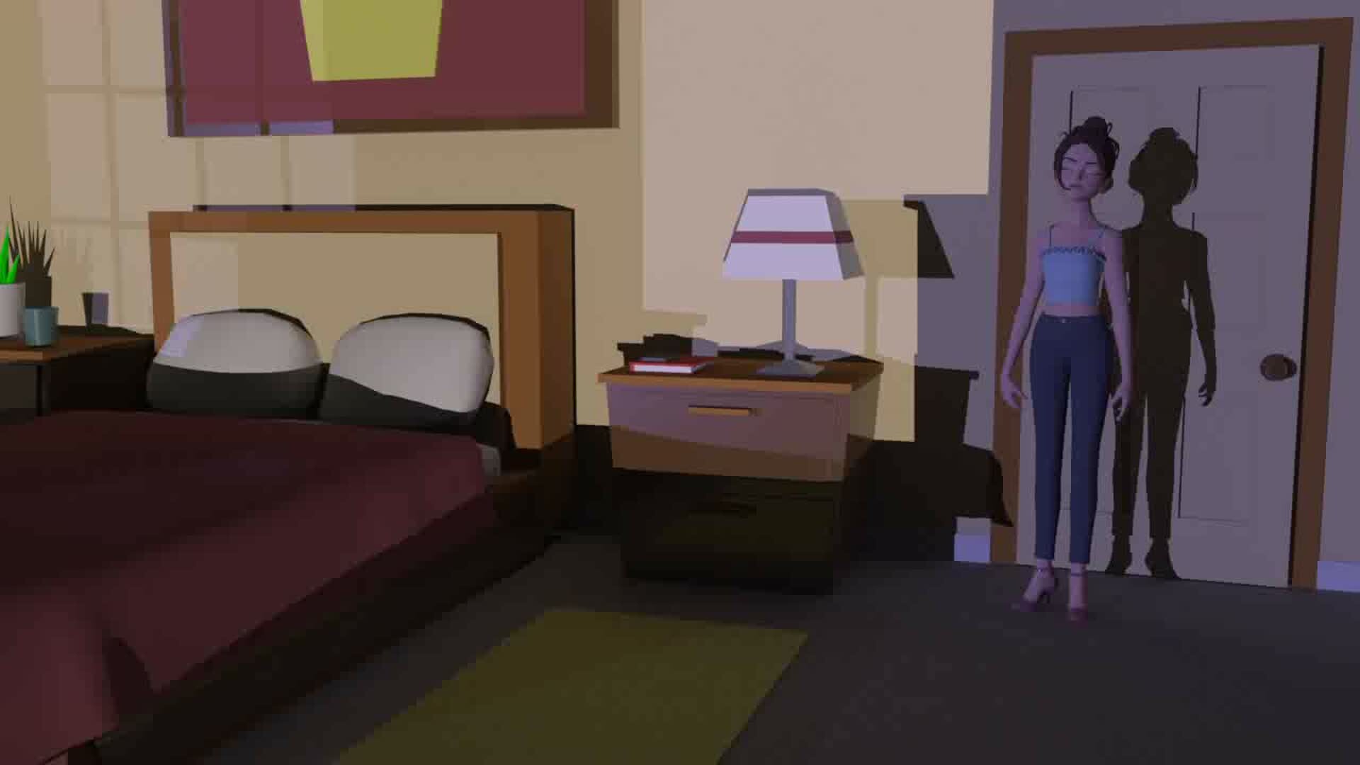ArtStation - Tired Girl - Animation