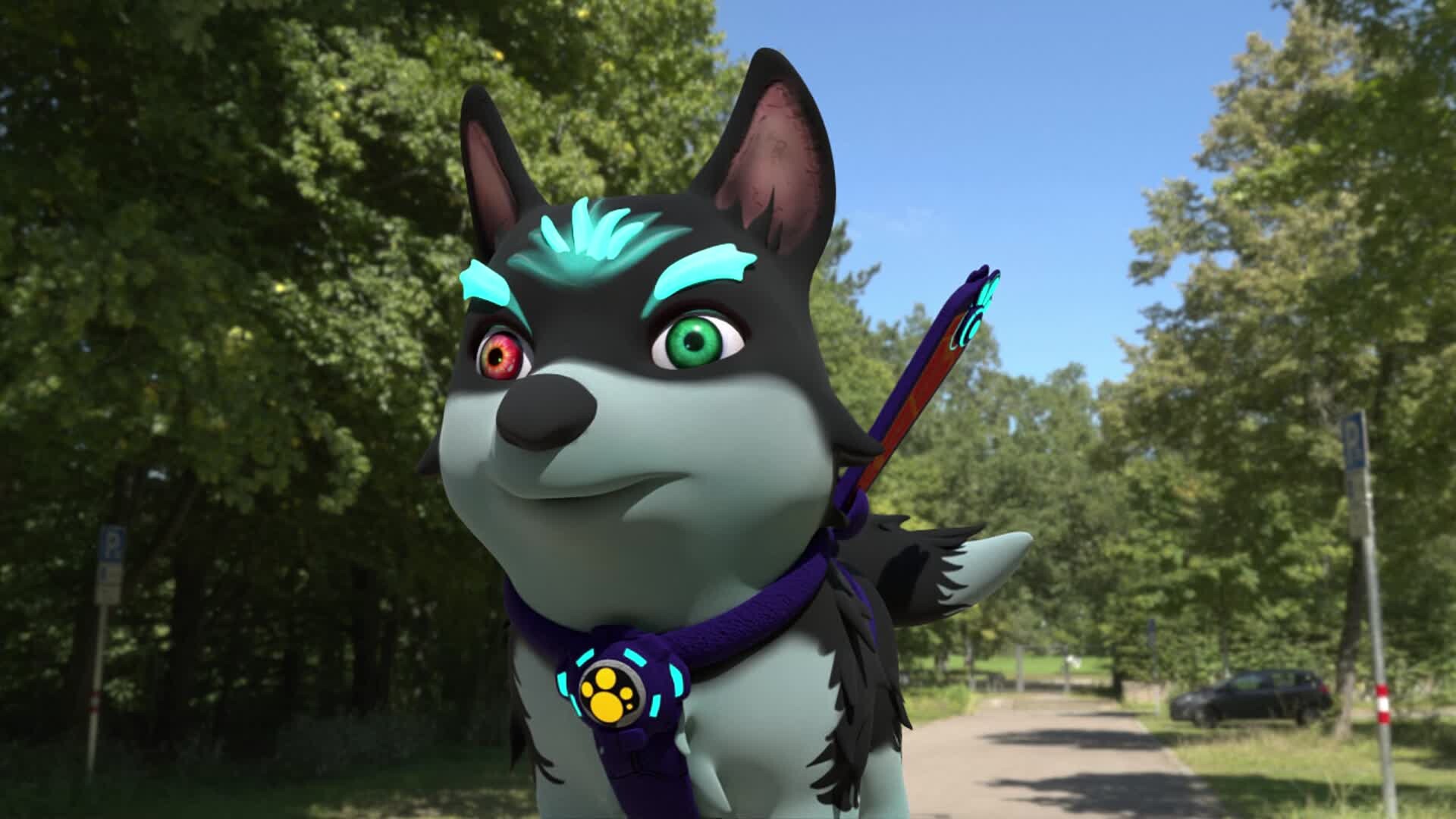 ArtStation - Dog Rig | Facial Rig | IK FK | Skinning