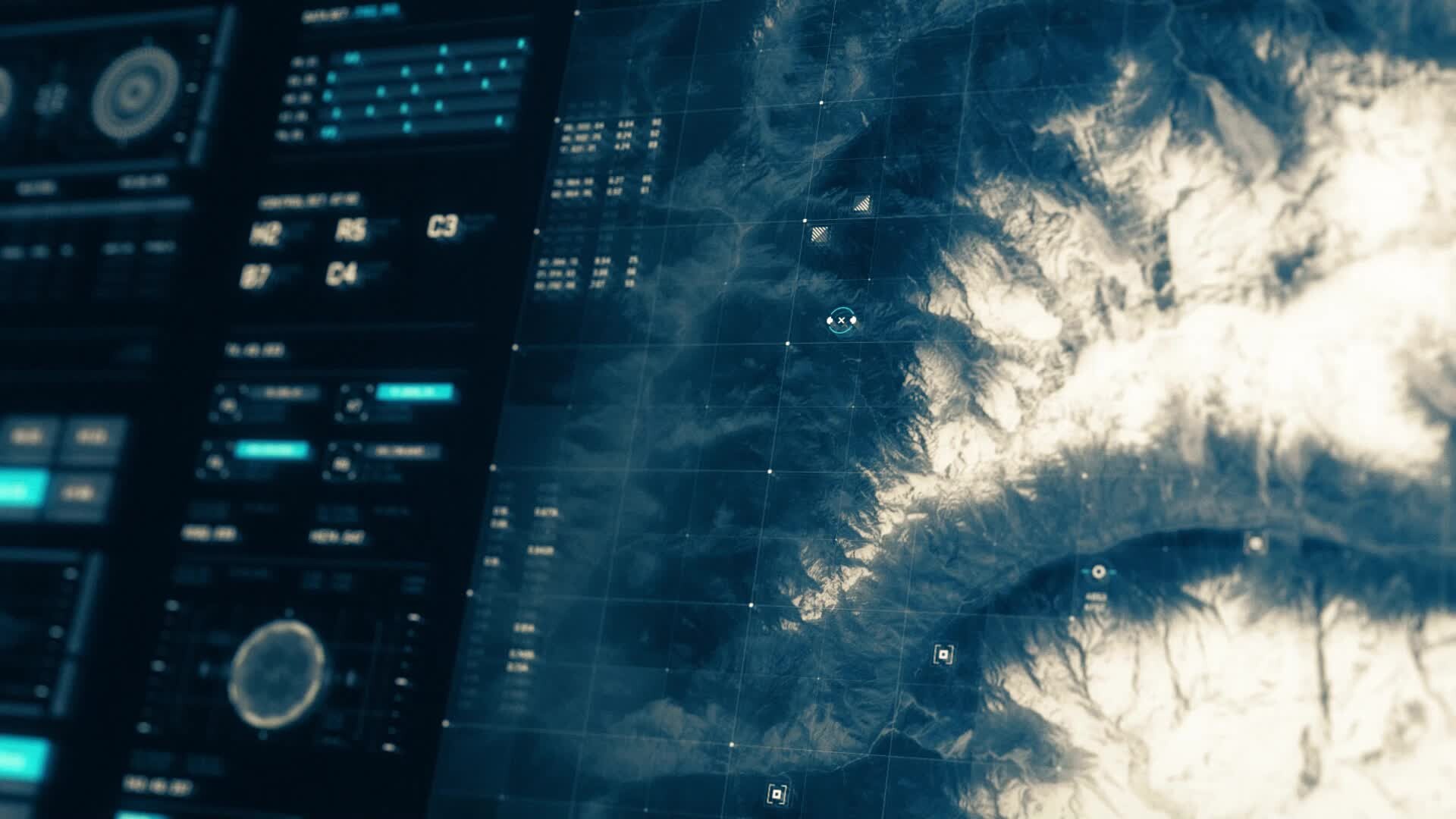 ArtStation - 4K Map / Location FUI & Screen graphics